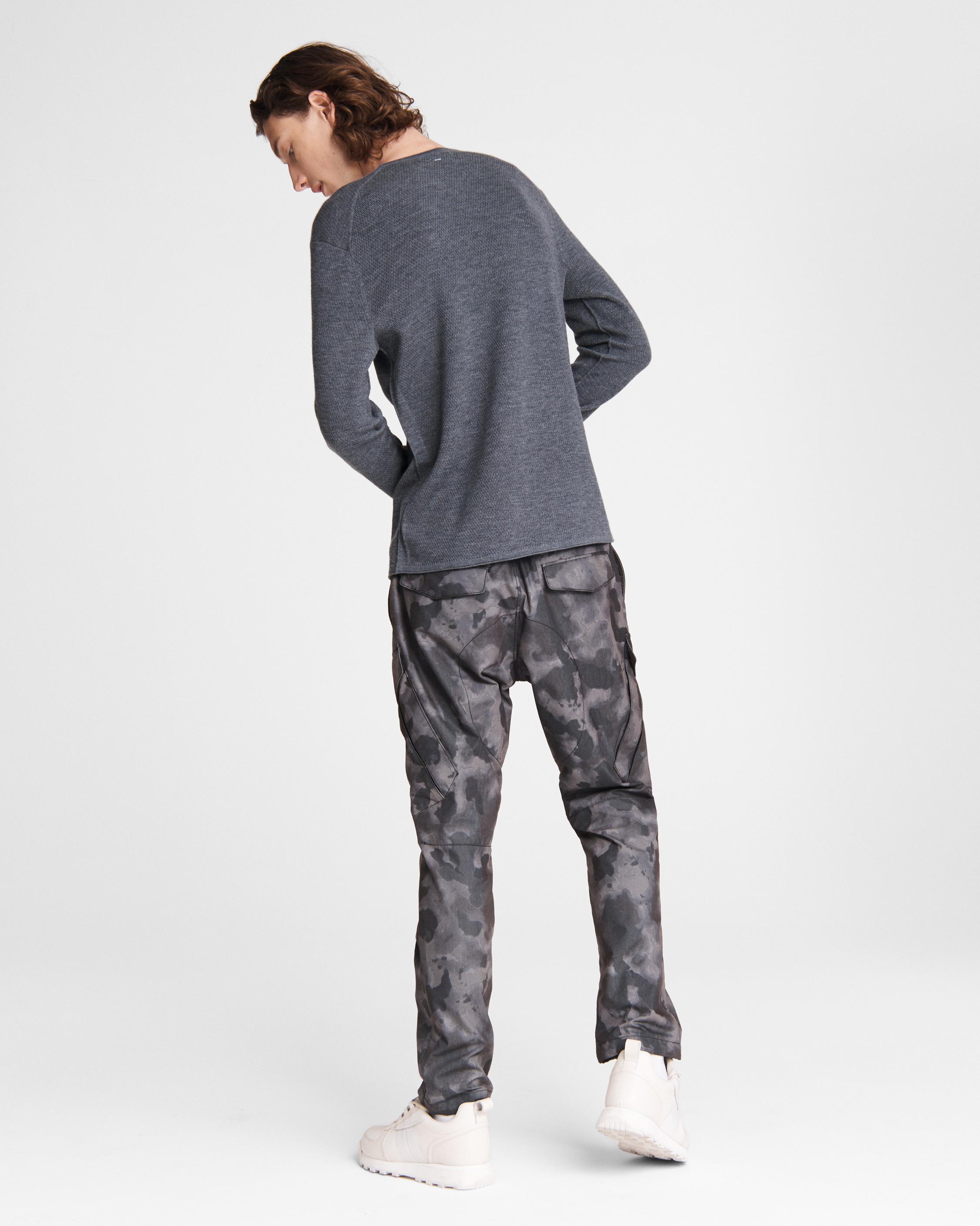 Collin Wool Crew - Hthrd Grey | rag & bone