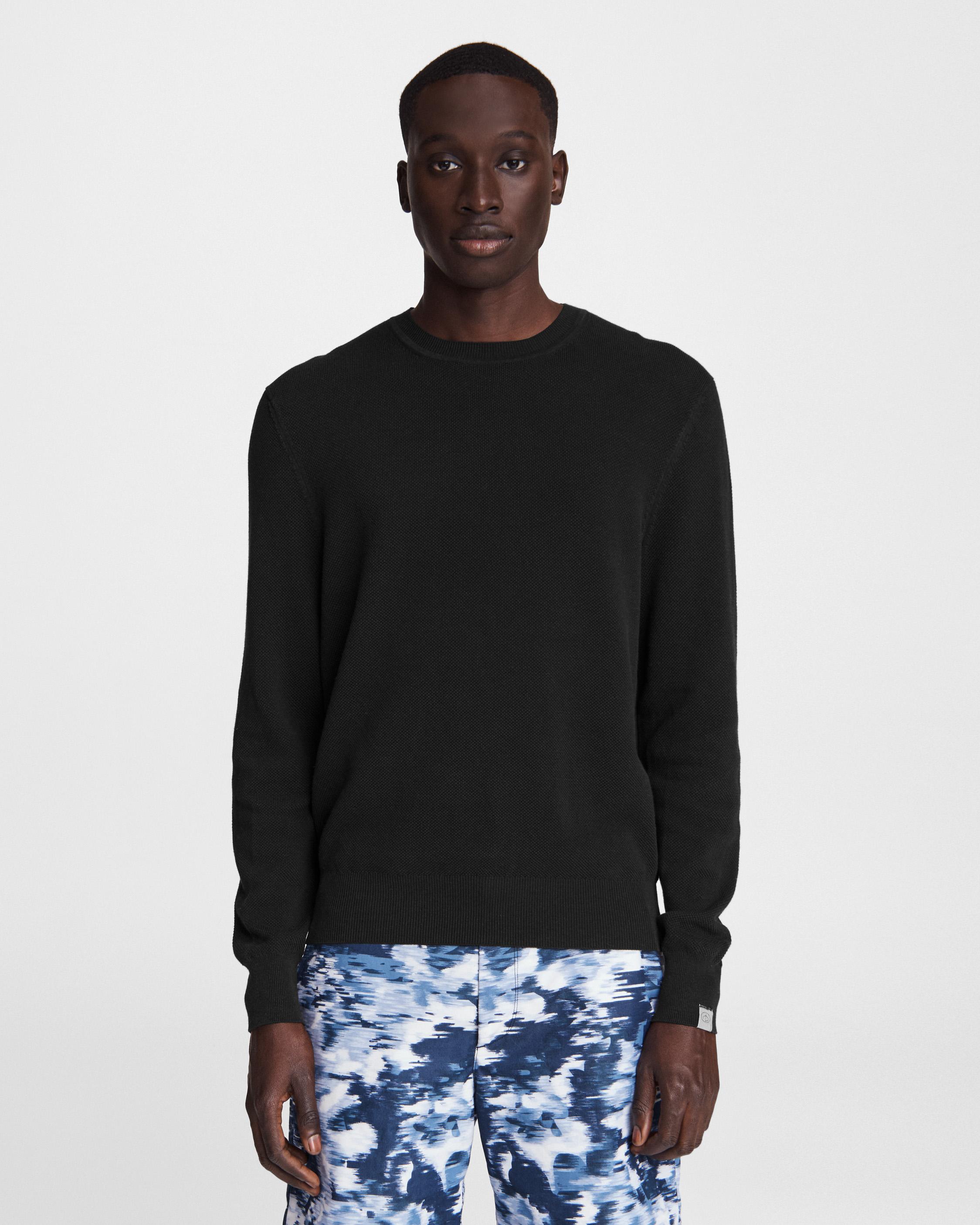 Hemp Cotton Pique Crew | rag & bone