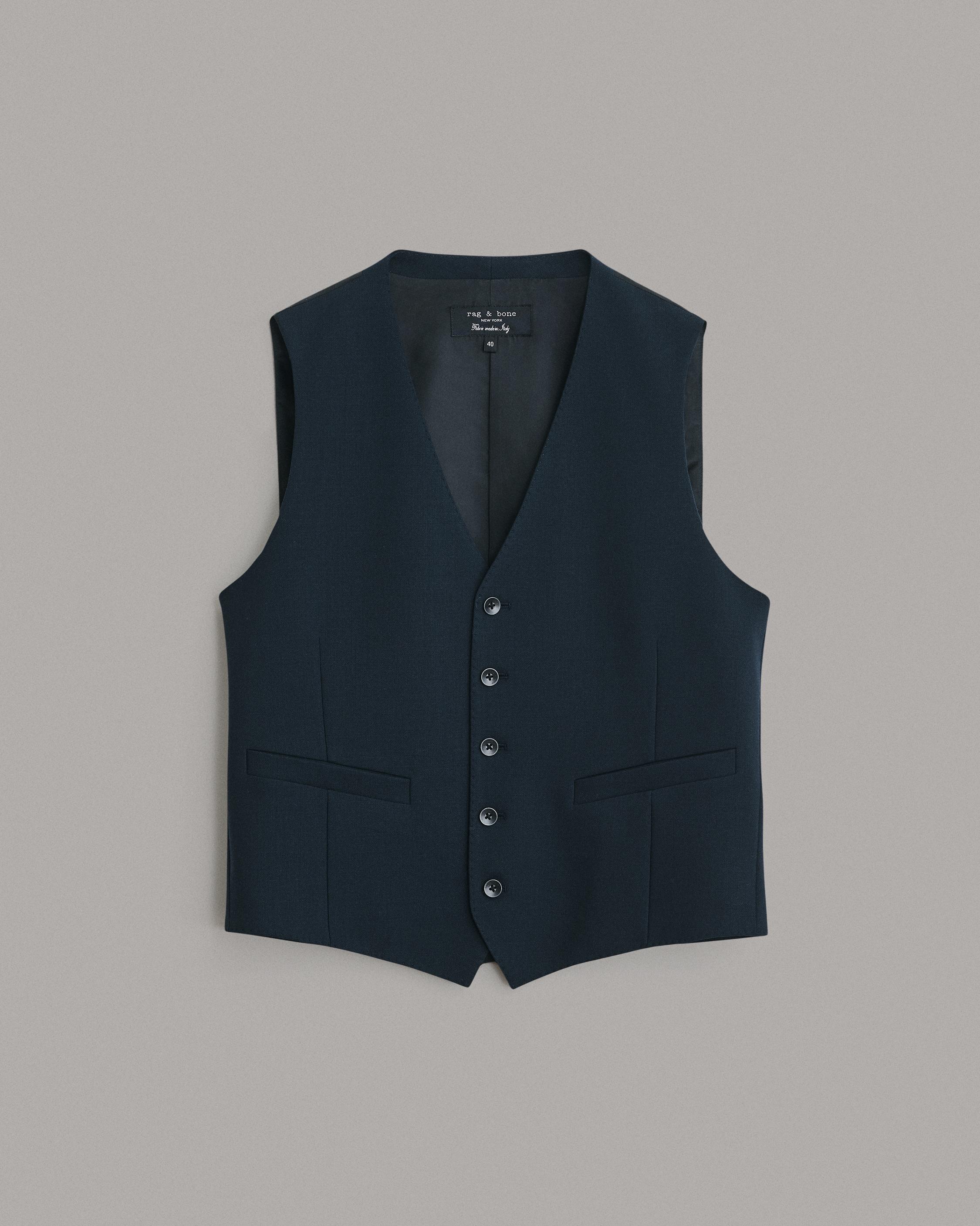 Buy the Chester Wool Waistcoat | rag & bone