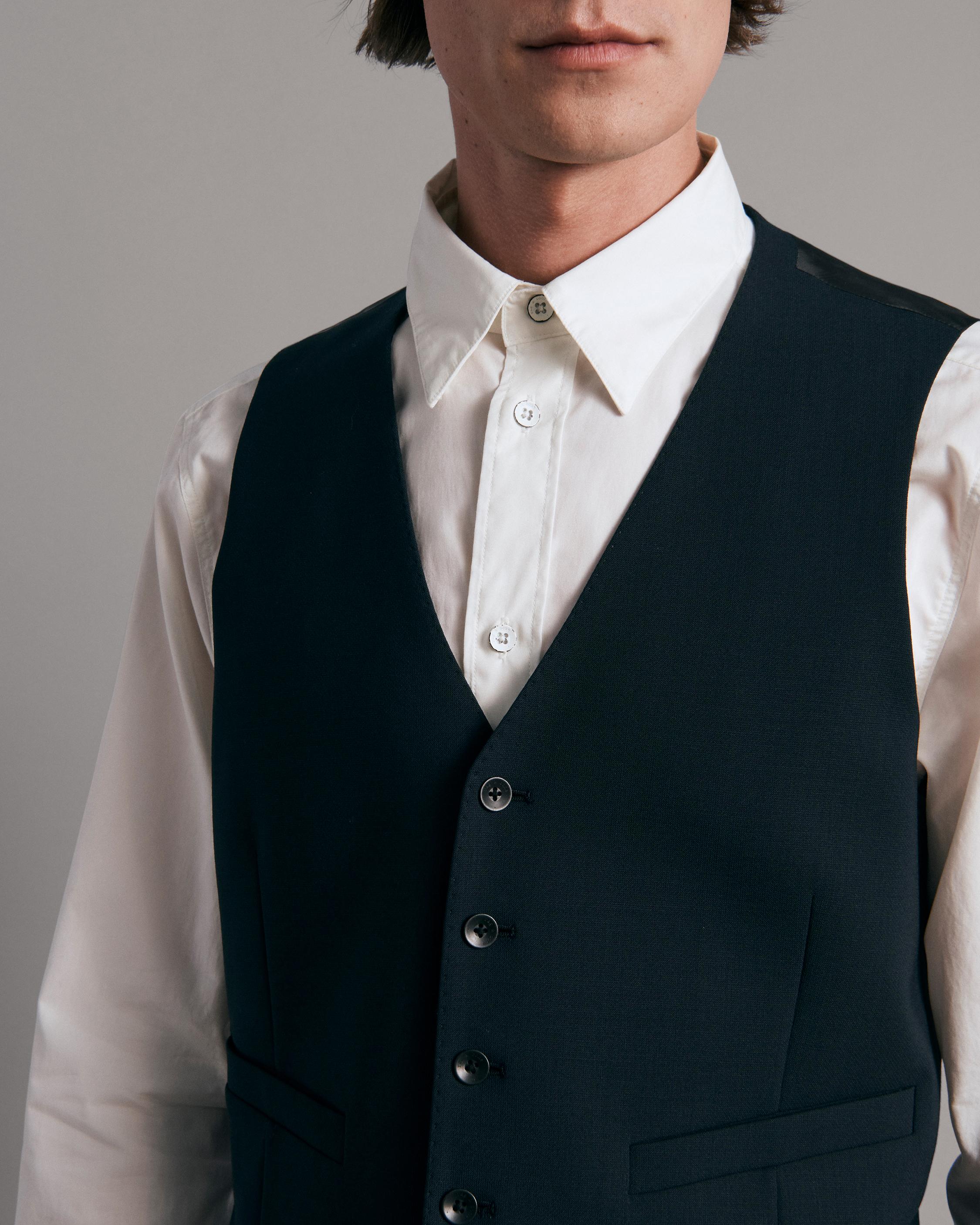 Buy the Chester Wool Waistcoat | rag & bone
