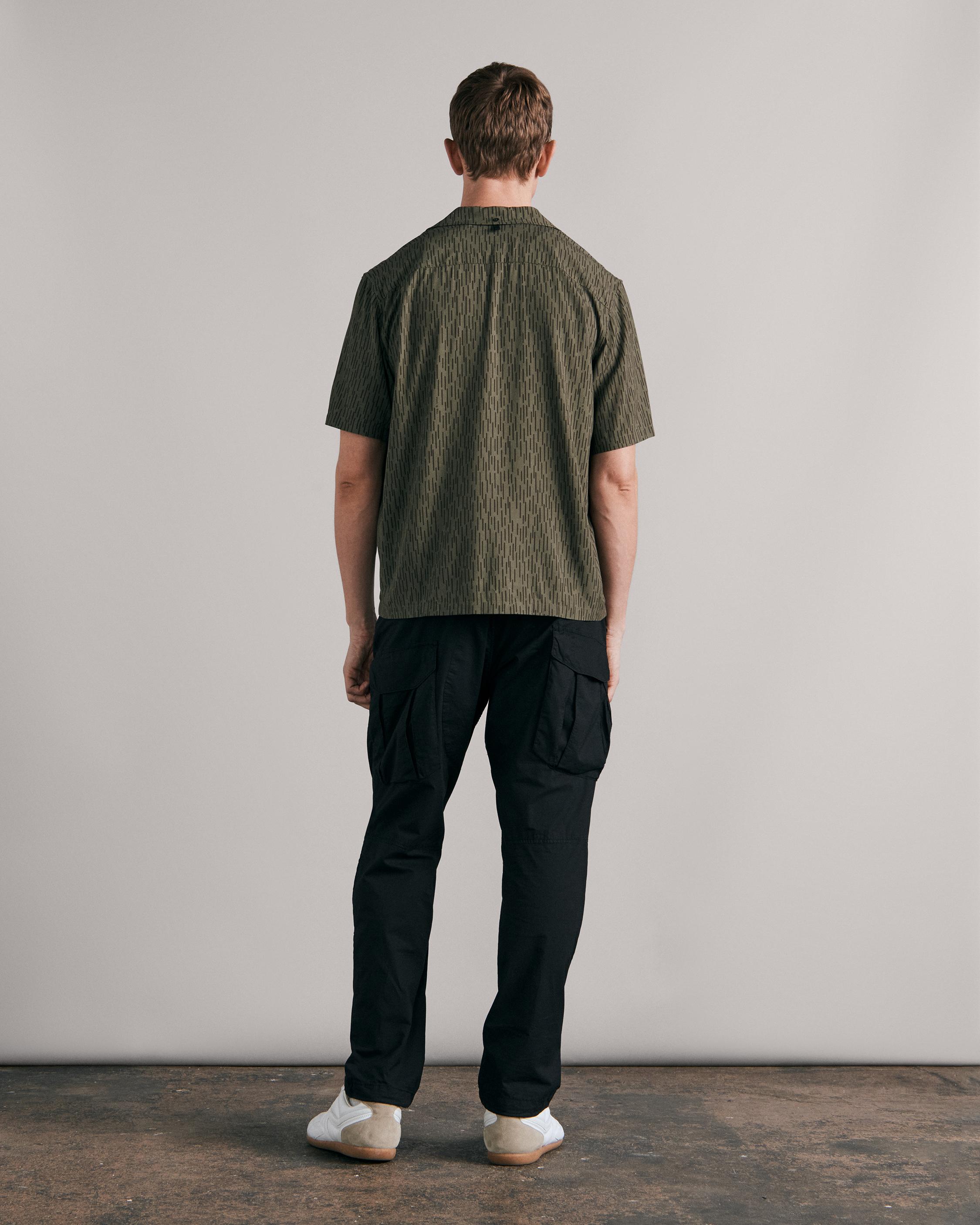 Avery Camo Viscose Shirt - Green Pin Camo | rag & bone
