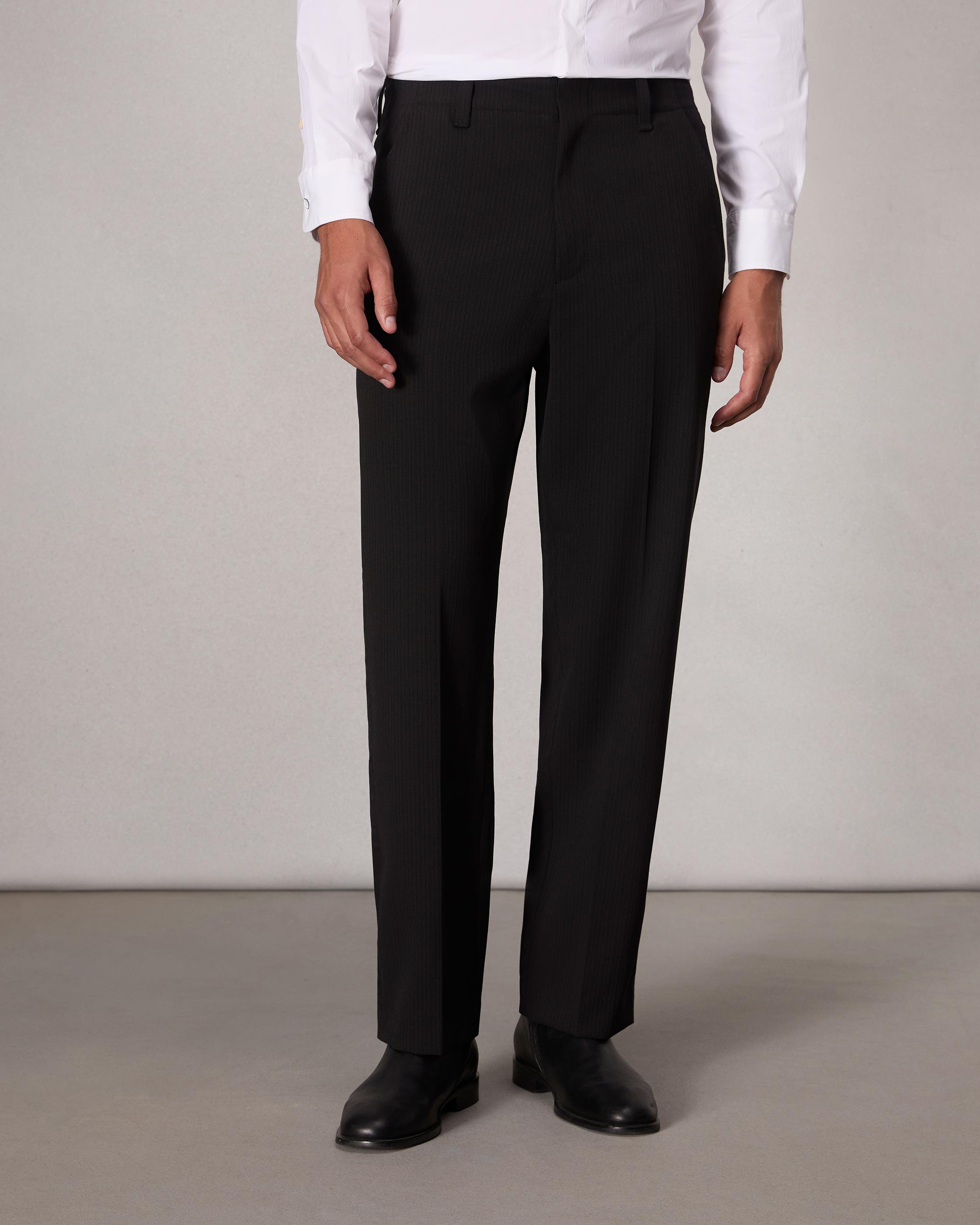 Bradford Tuxedo Pant - Black Pinstripe | rag & bone