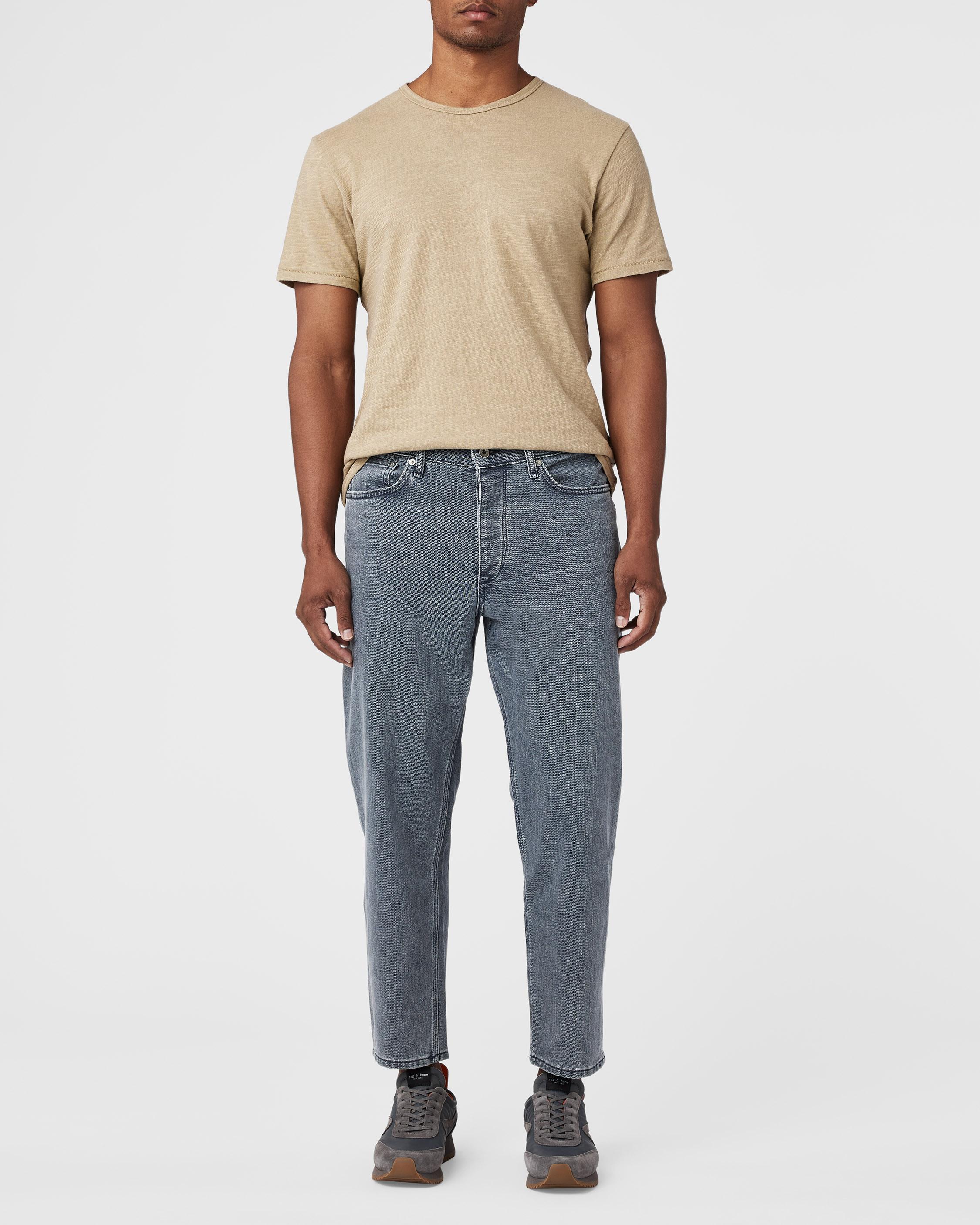 Beck Jean - Wheaton: Authentic Stretch Mid Grey Jean | rag & bone