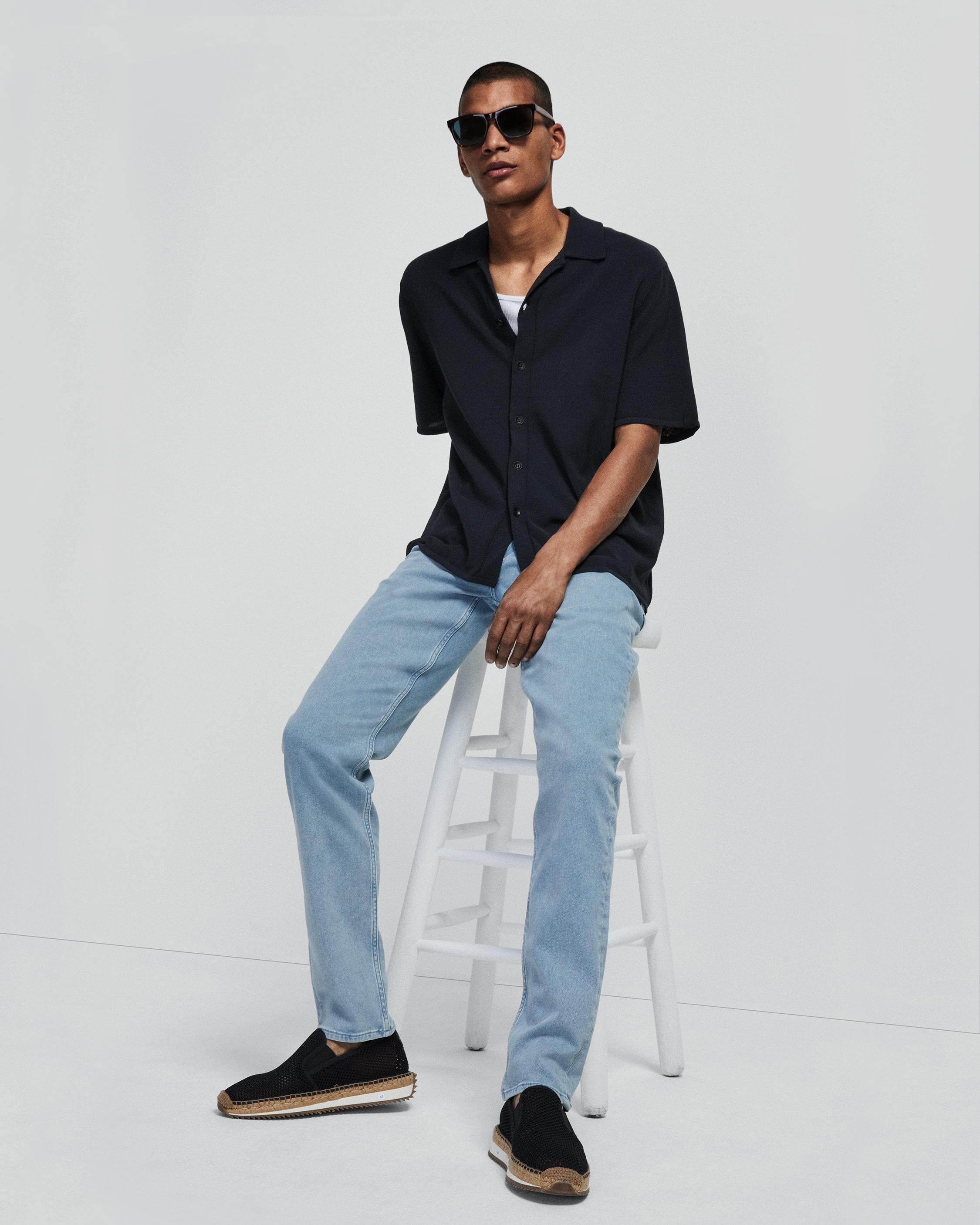 Fit 2 - Decklan: Slim Fit Light Indigo Action Loopback Jean | rag & bone