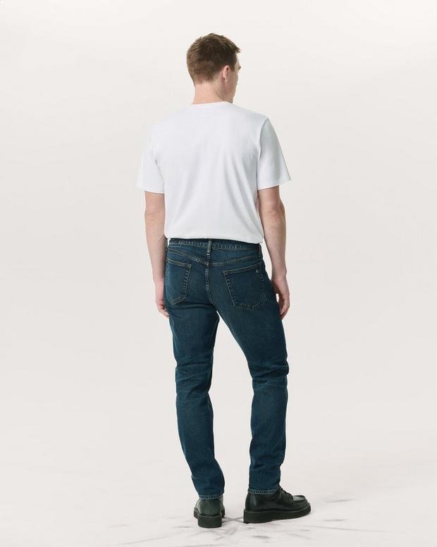 Fit 2 - Cole: Slim Fit Dark Indigo Authentic Stretch Jean Fit 2 - Cole: Slim Fit Dark Indigo Authentic Stretch Jean