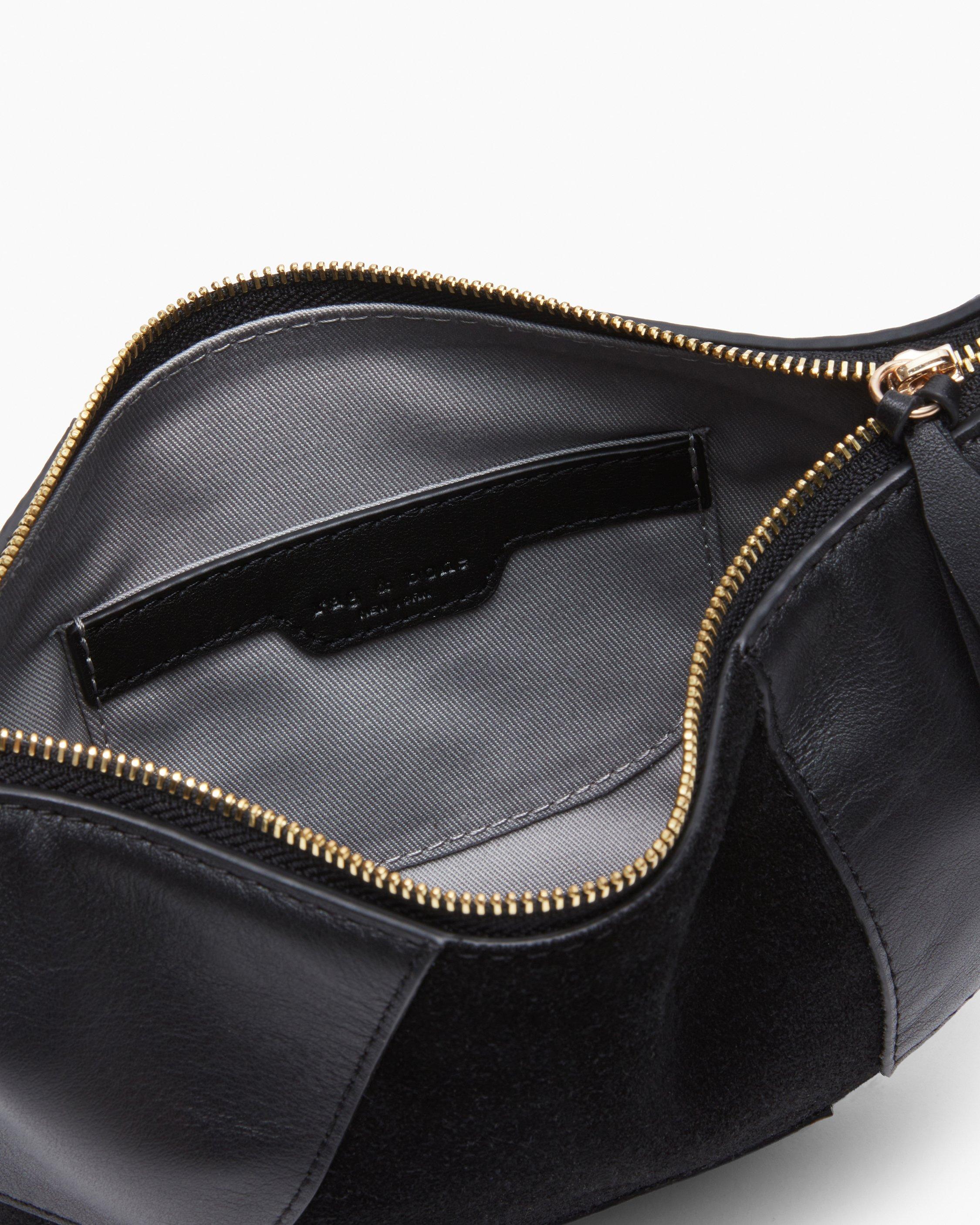 Mercer Small Hobo - Jet | rag & bone