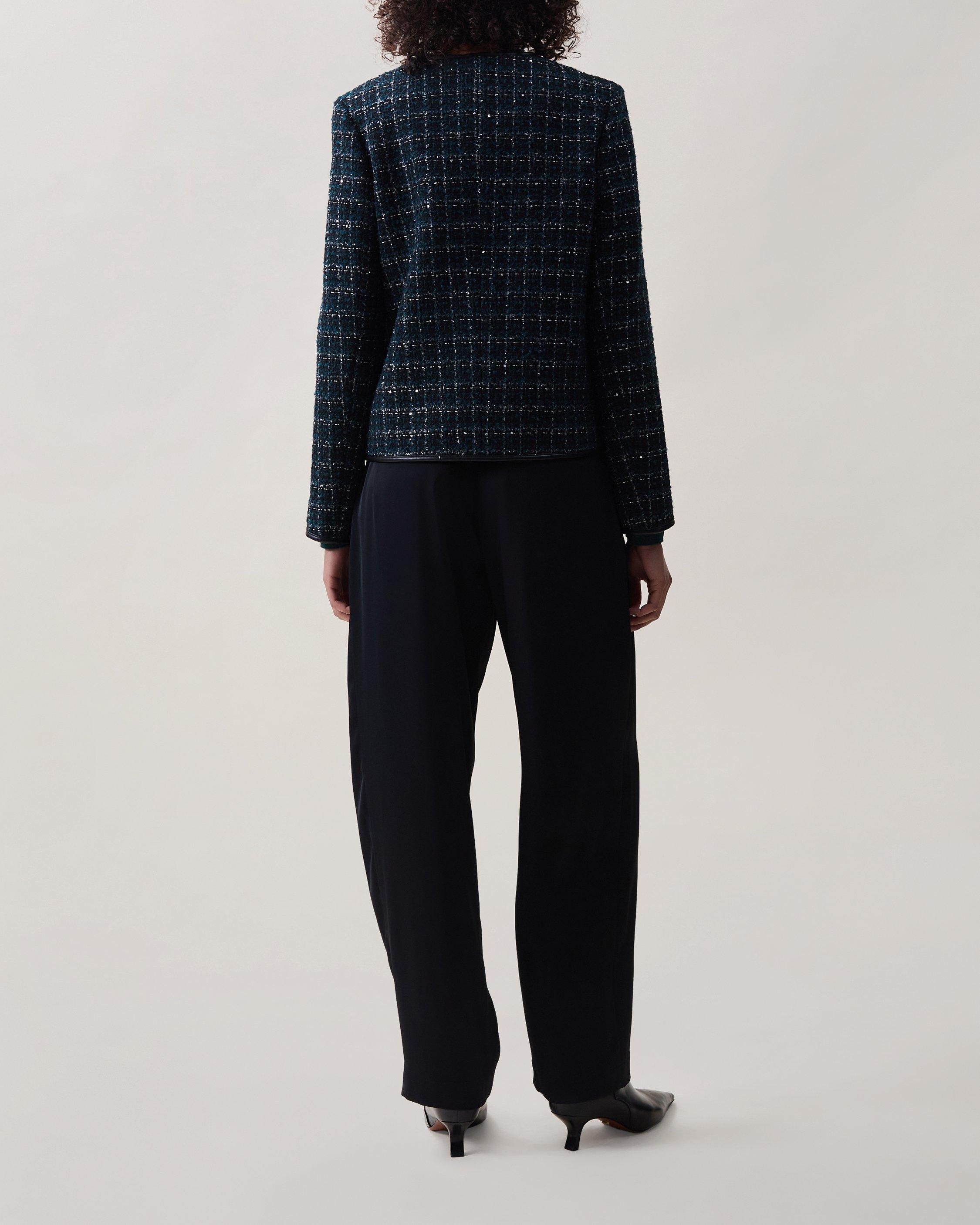 Mira Tweed Jacket - Black M | rag & bone