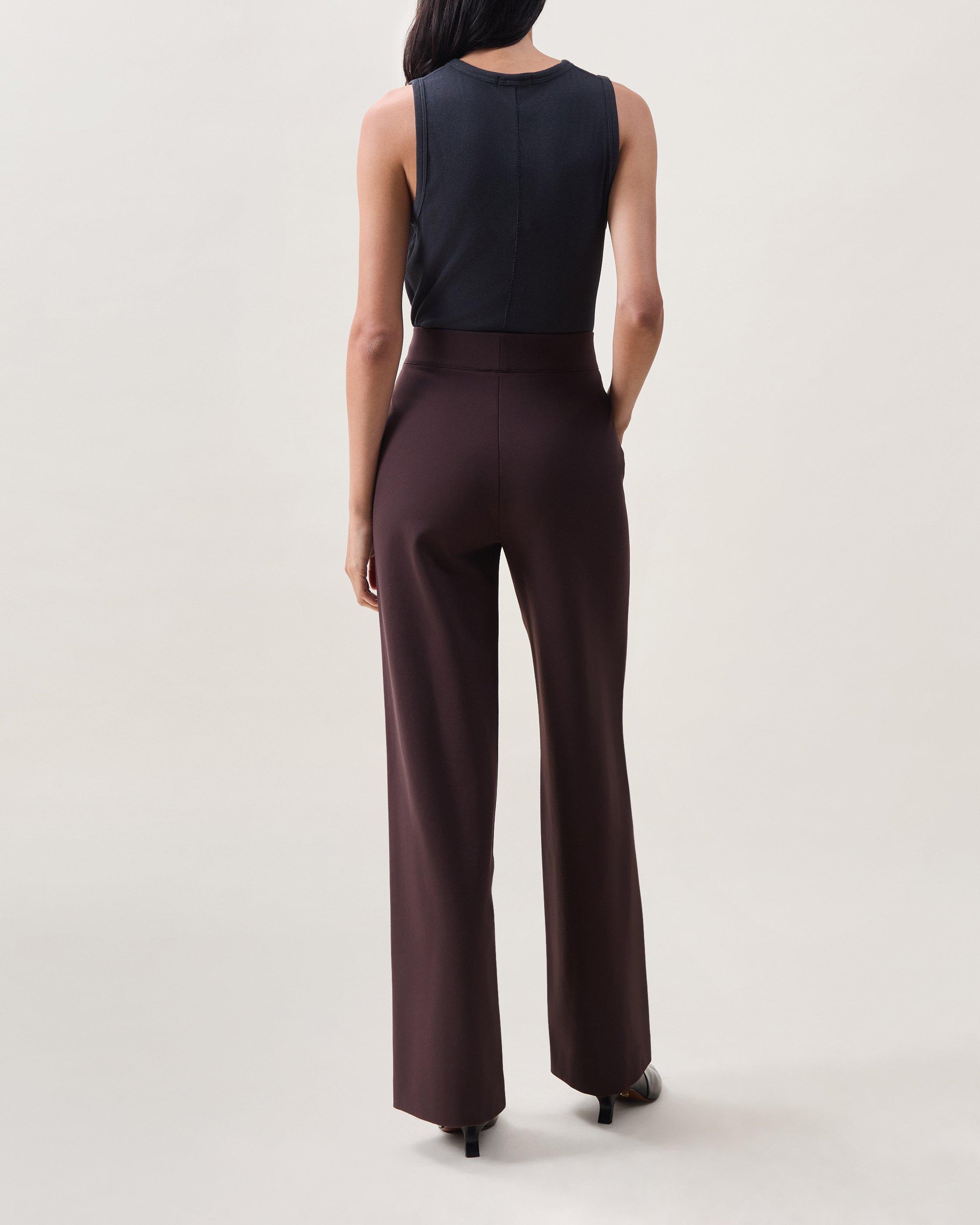 Iris Wide-Leg Pants - Espresso | rag & bone