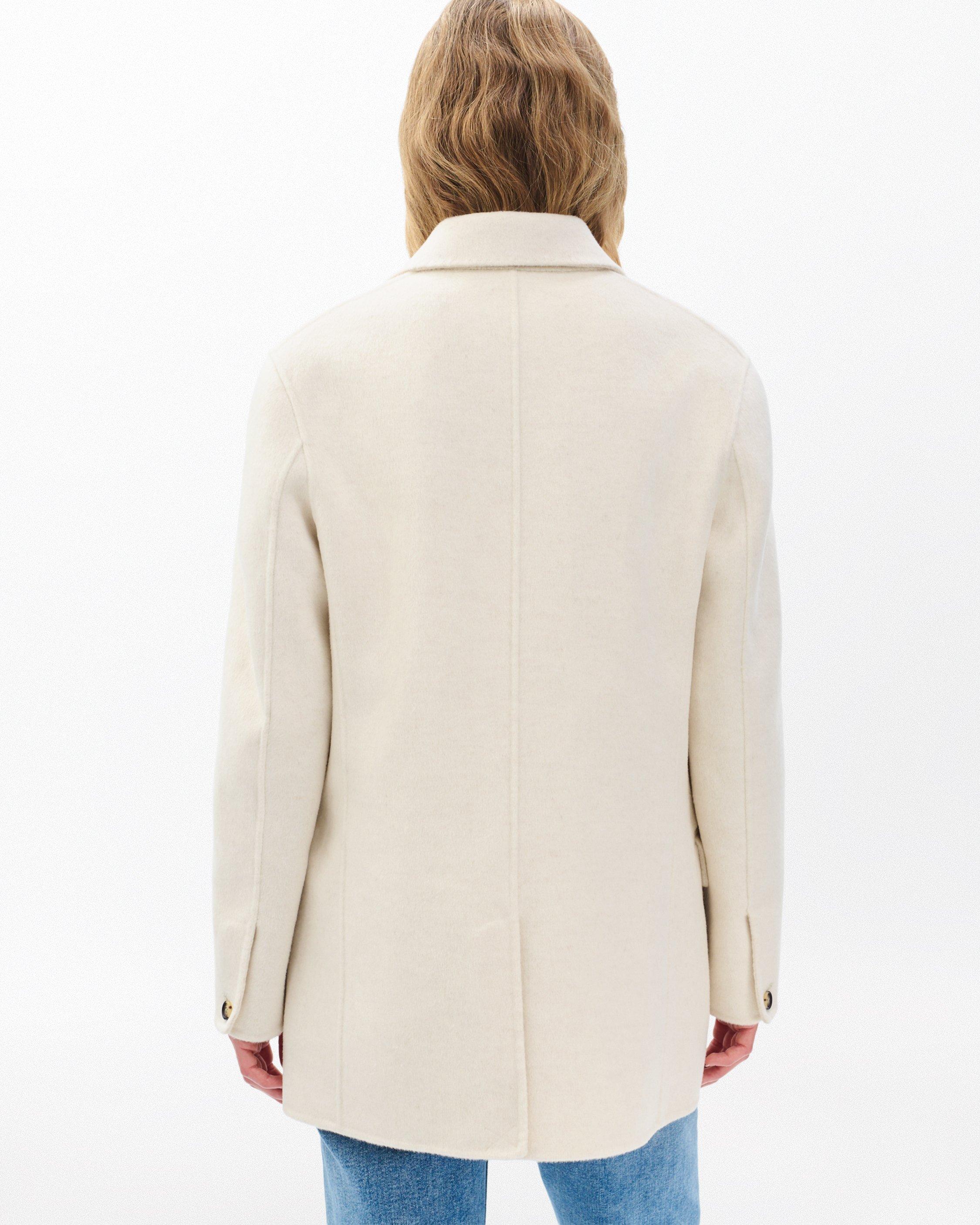 Zoe Double-Face Wool Blazer - Ivory | rag & bone