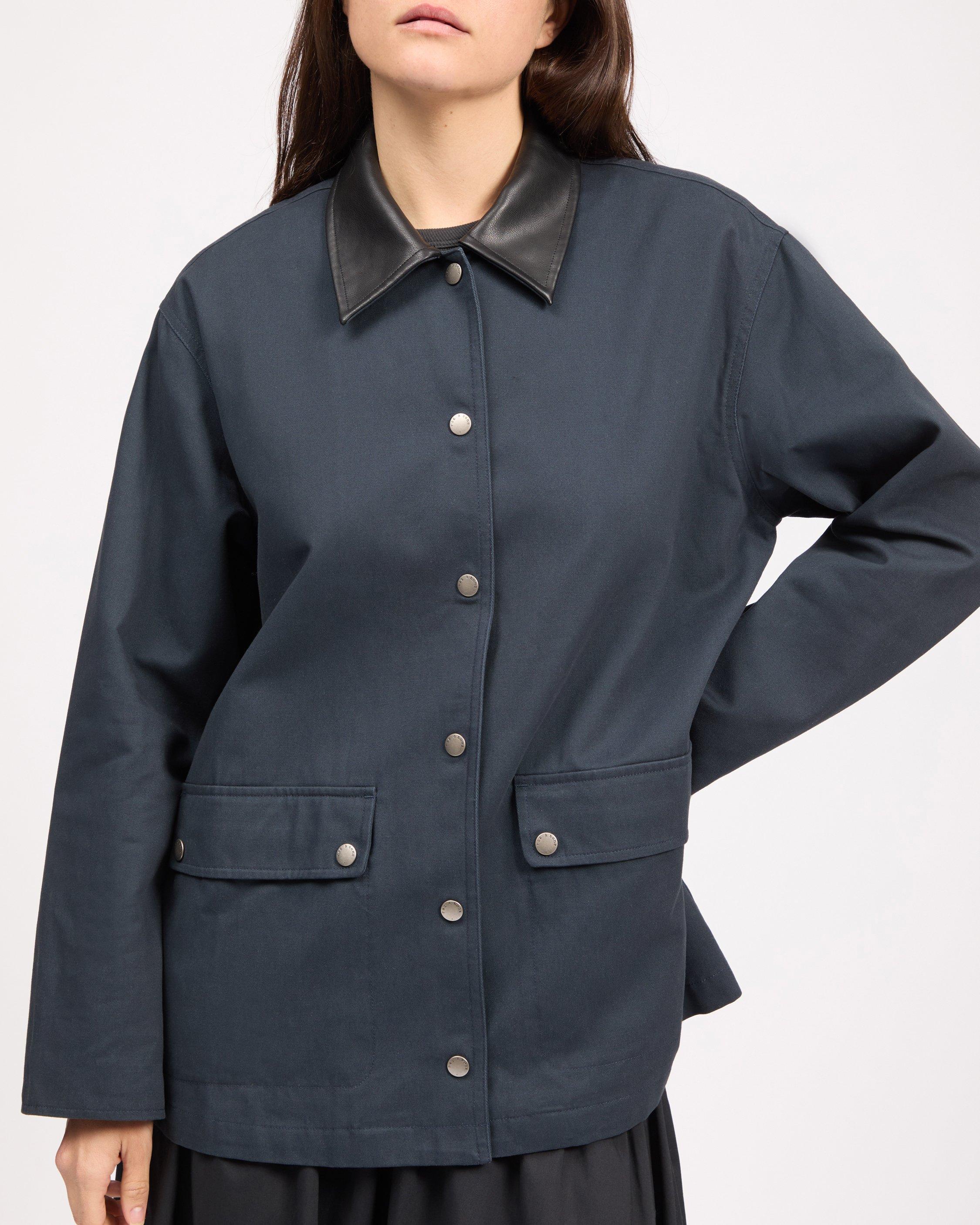 Cassandra Twill Jacket - Navy | rag & bone