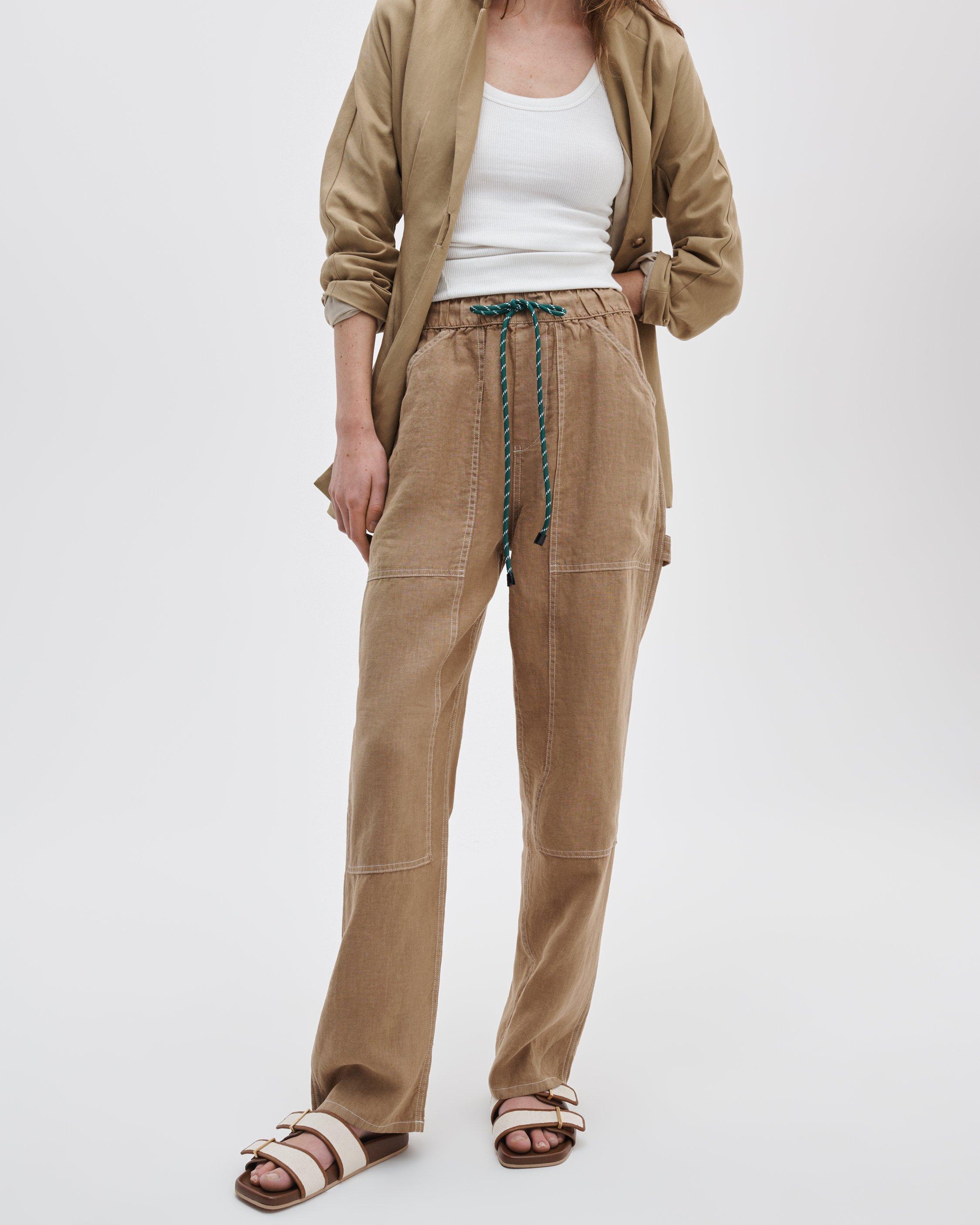 Atlas Linen Pant - Tan | rag & bone