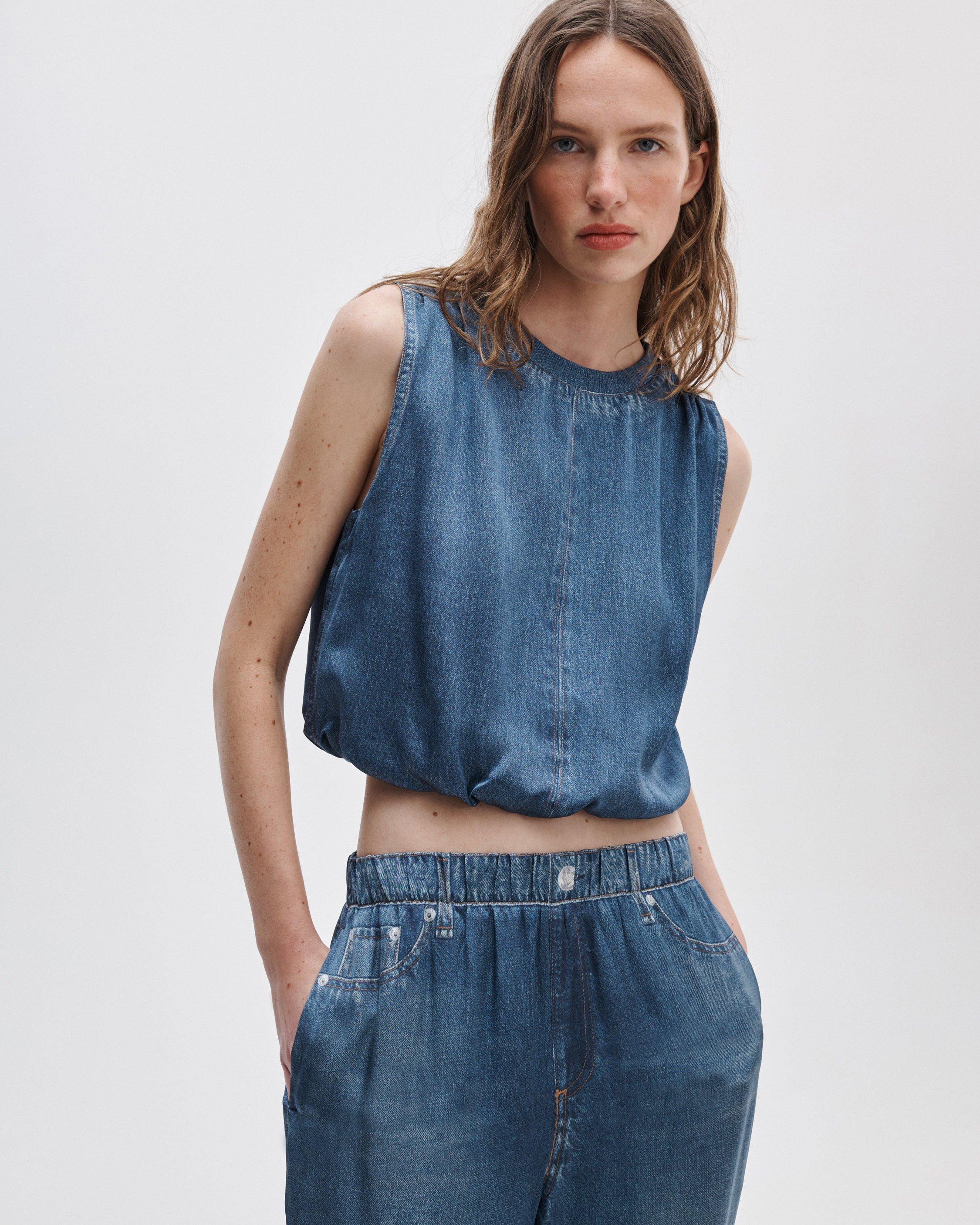 rb Miramar Mica Bubble Top - Jasper | rag & bone