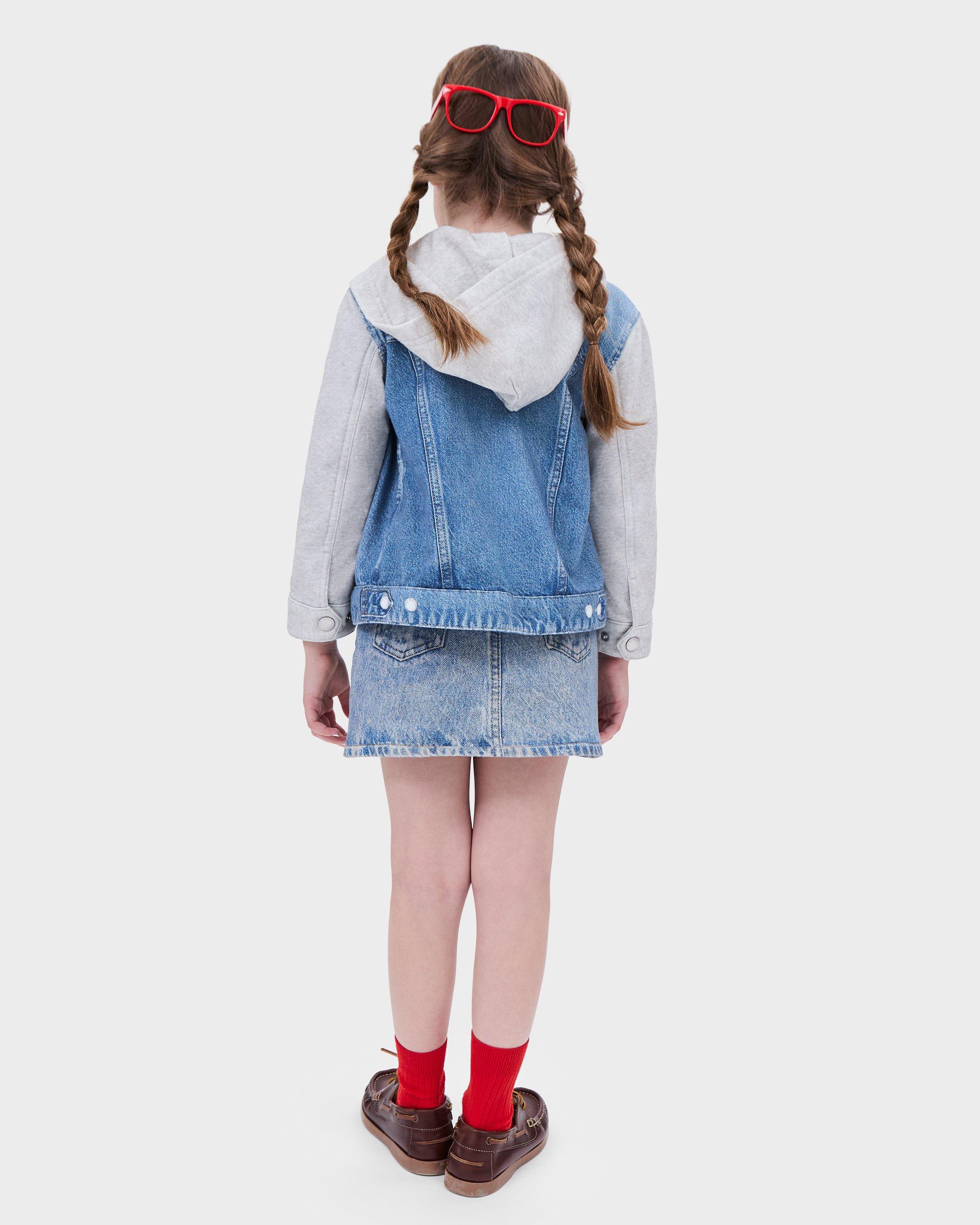 Mini rb Miramar Hooded Combo Trucker Jacket - Sport Combo | rag & bone