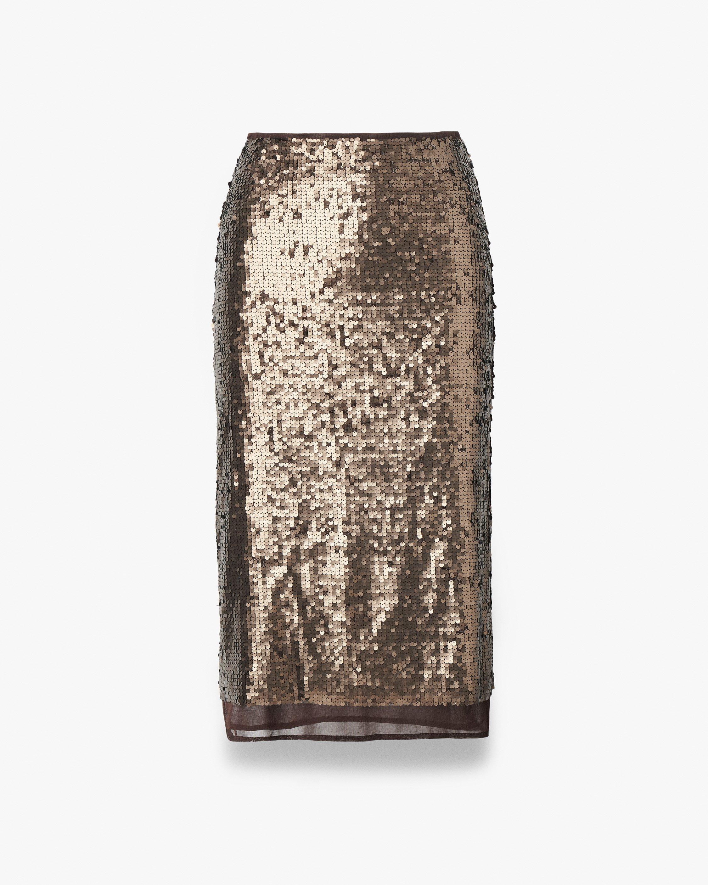 Lucy Sequined Skirt - Coffee | rag & bone