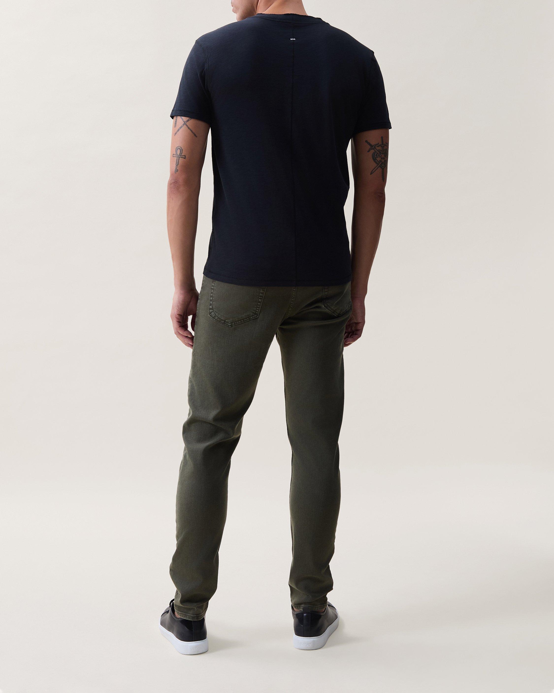 Classic Slub Cotton Henley - Black | rag & bone