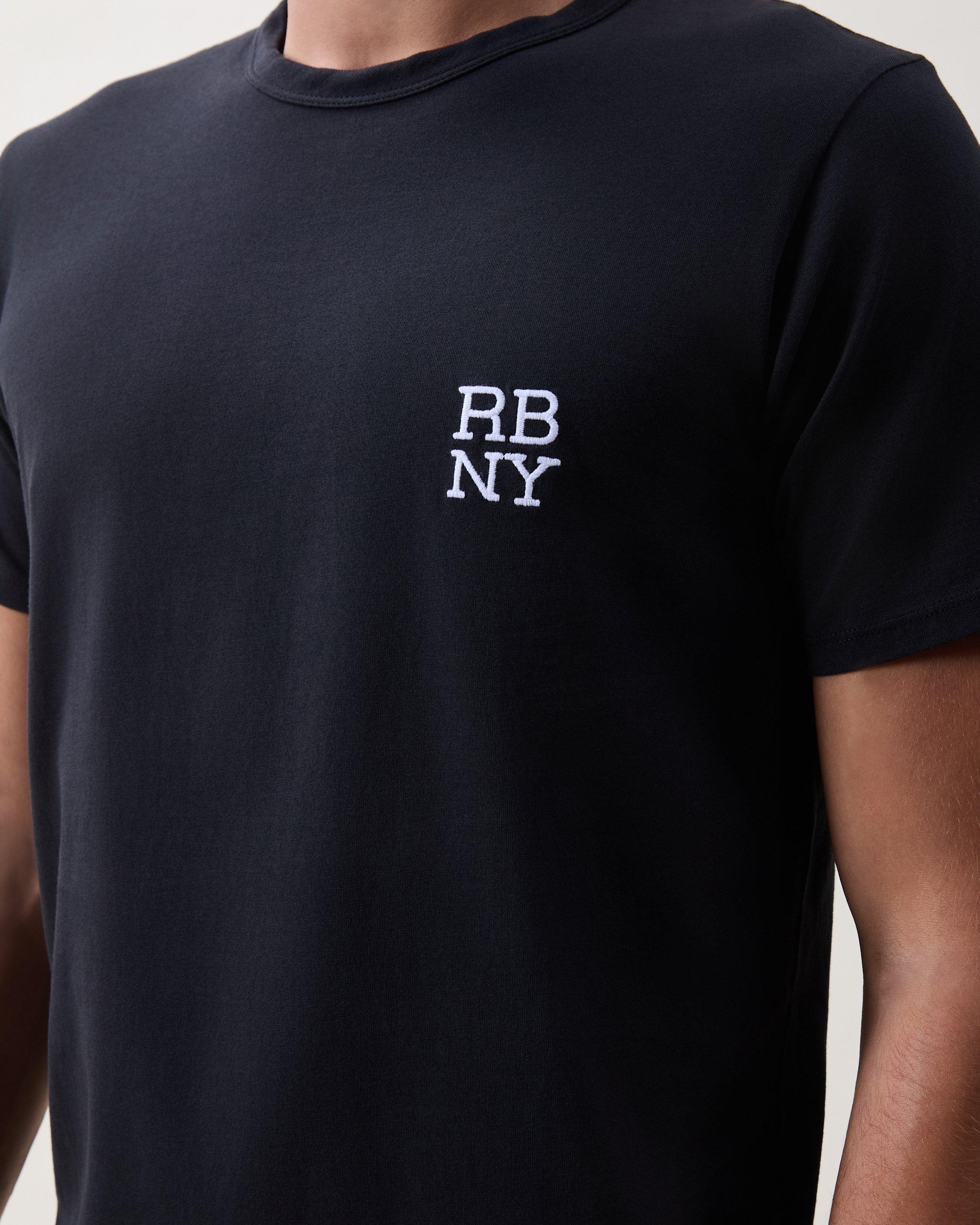 rb NY Logo Tee - Black | rag & bone