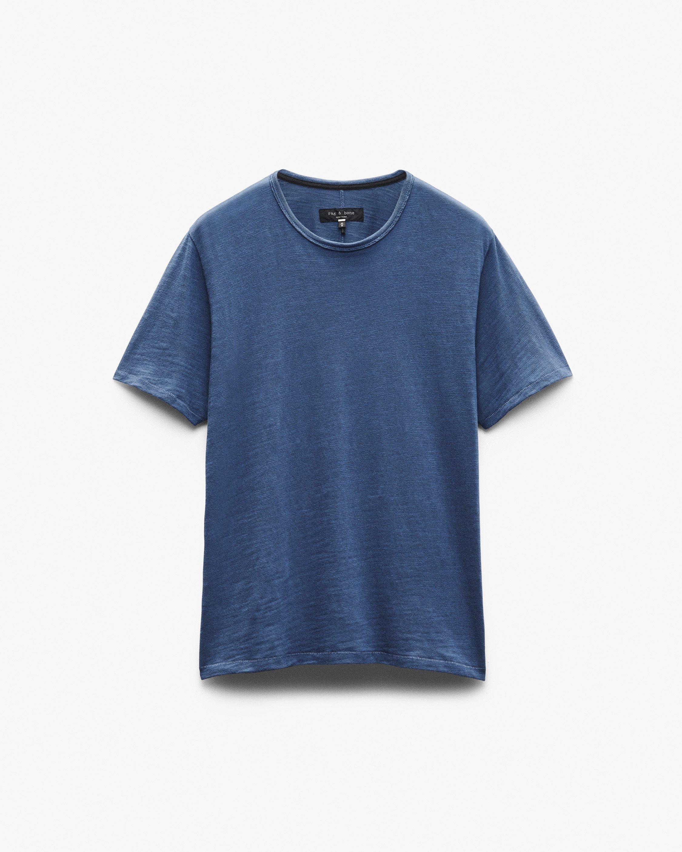 Classic Flame Tee - Worn Indigo | rag & bone