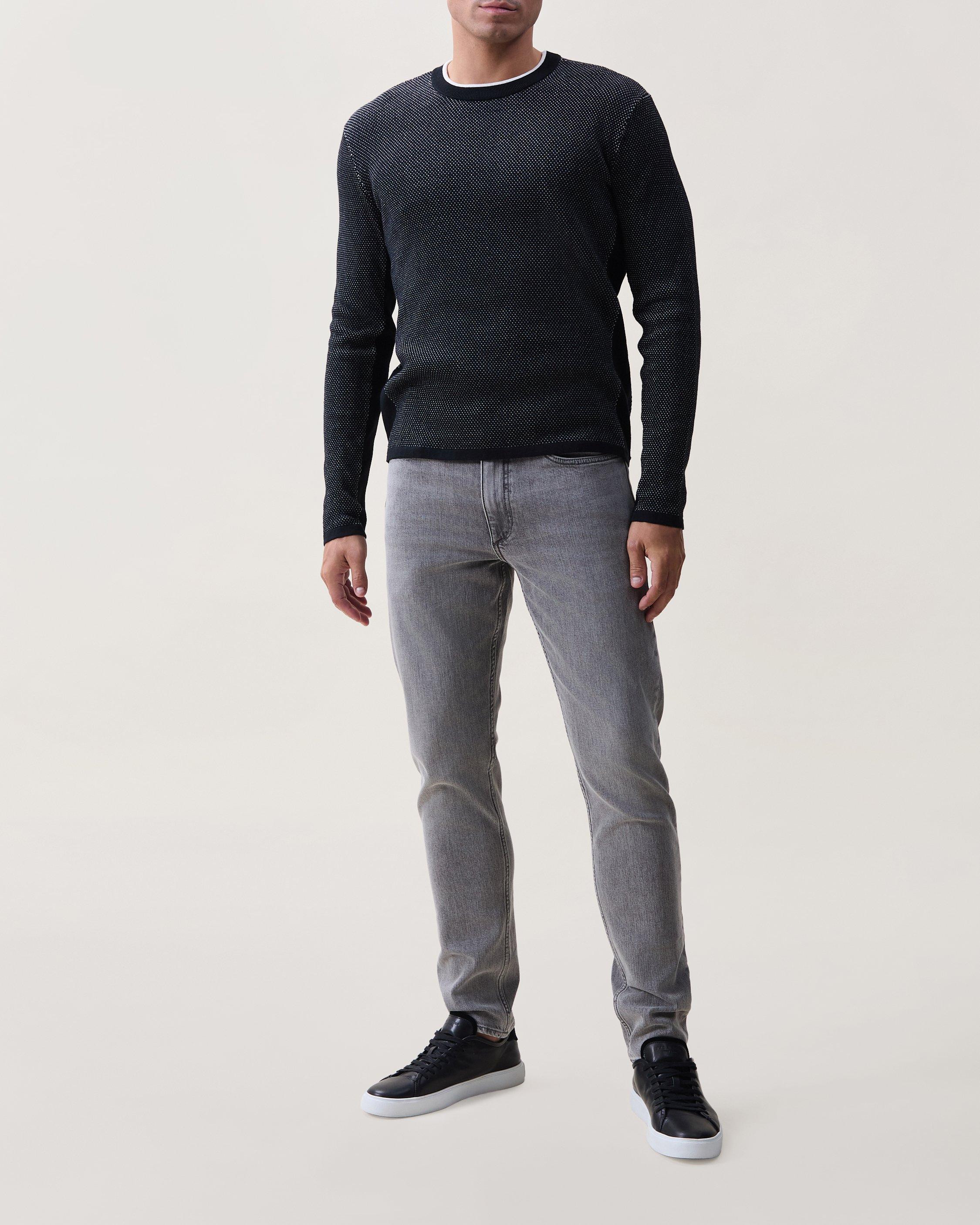 Mitch Cotton Sweater - Black | rag & bone