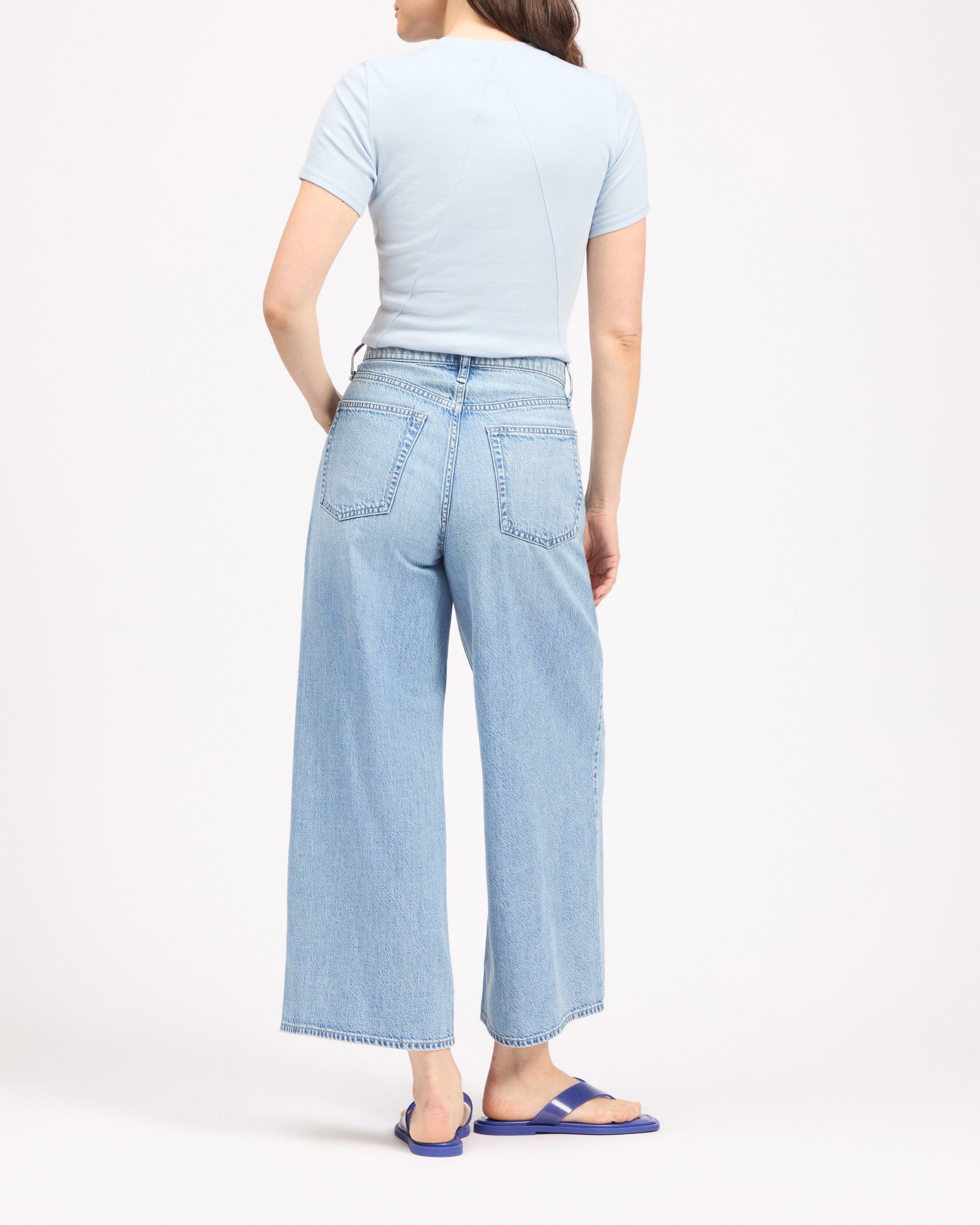 Serena Cropped Wide-Leg Jean - Buchanan | rag & bone