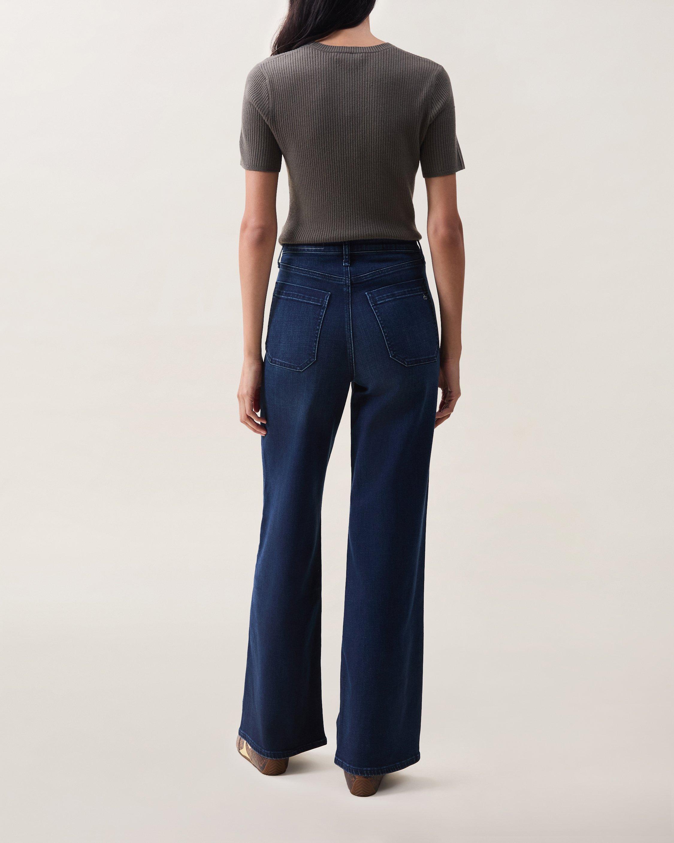 Hadley Wide-Leg Jeans - Fairburn | rag & bone