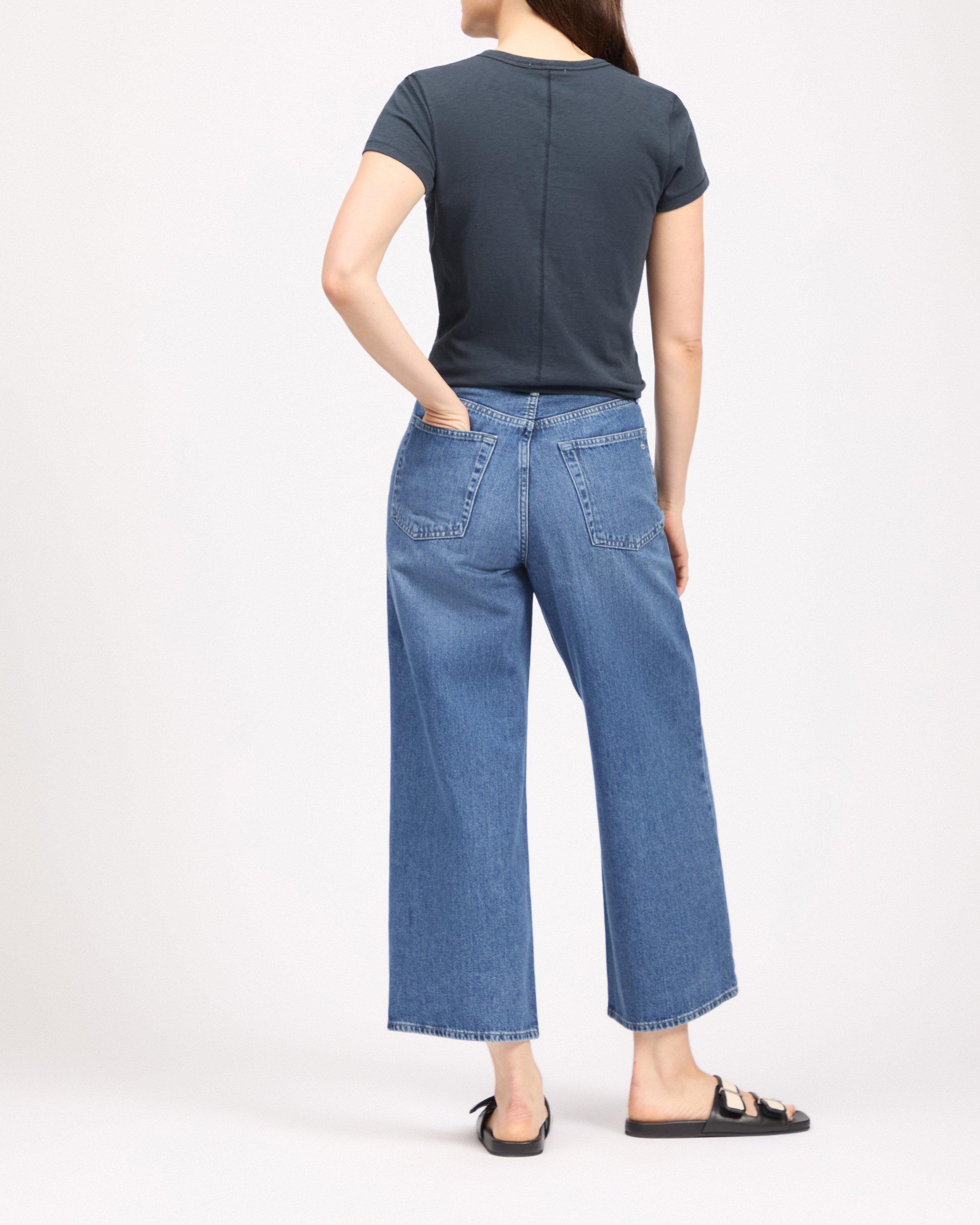 Annie Ankle Wide-Leg Jean - Lowry | rag & bone