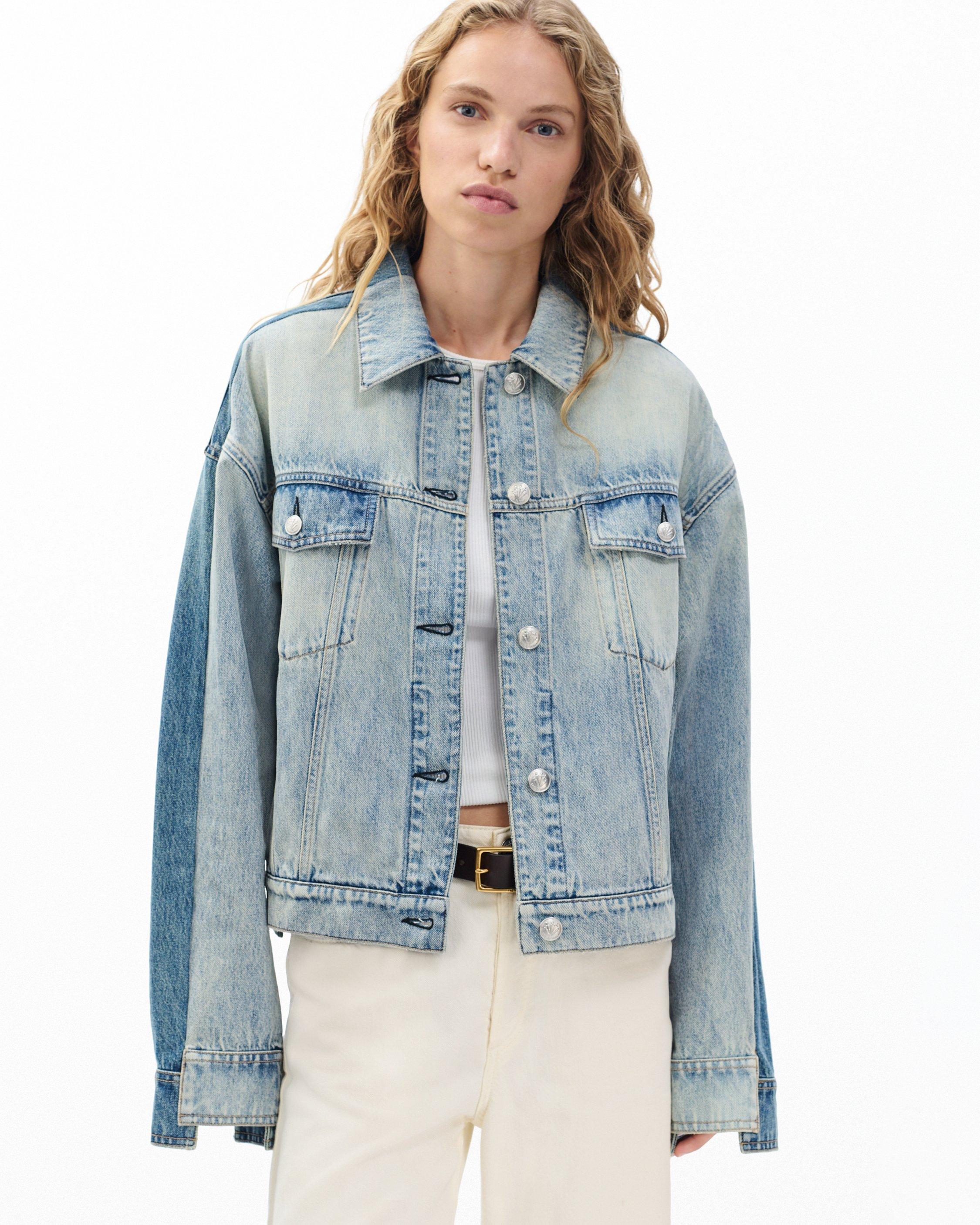 Ryan Denim Trucker Jacket - York Spliced | rag & bone