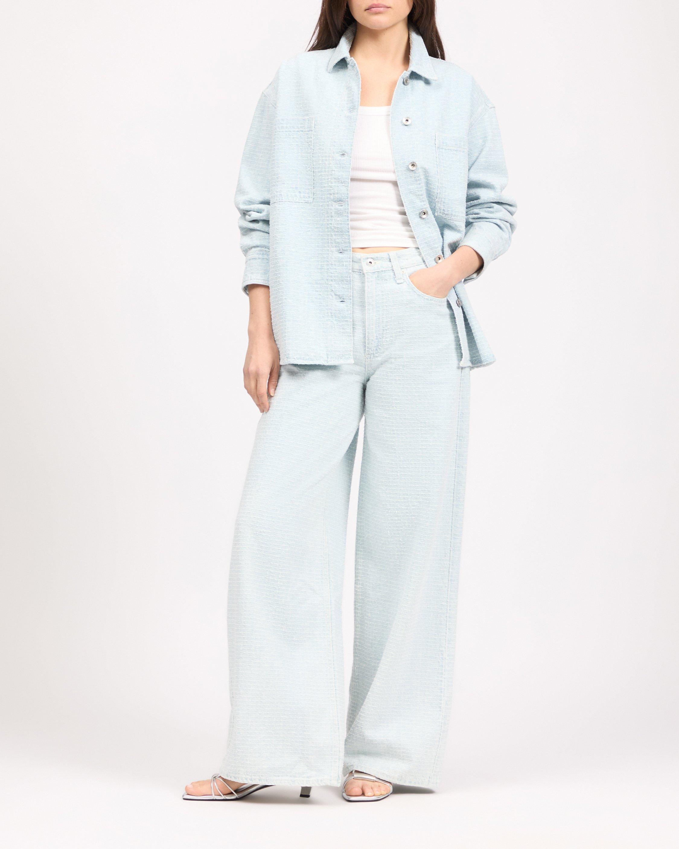 Jax Denim Shirt - Sky Blue Tweed | rag & bone