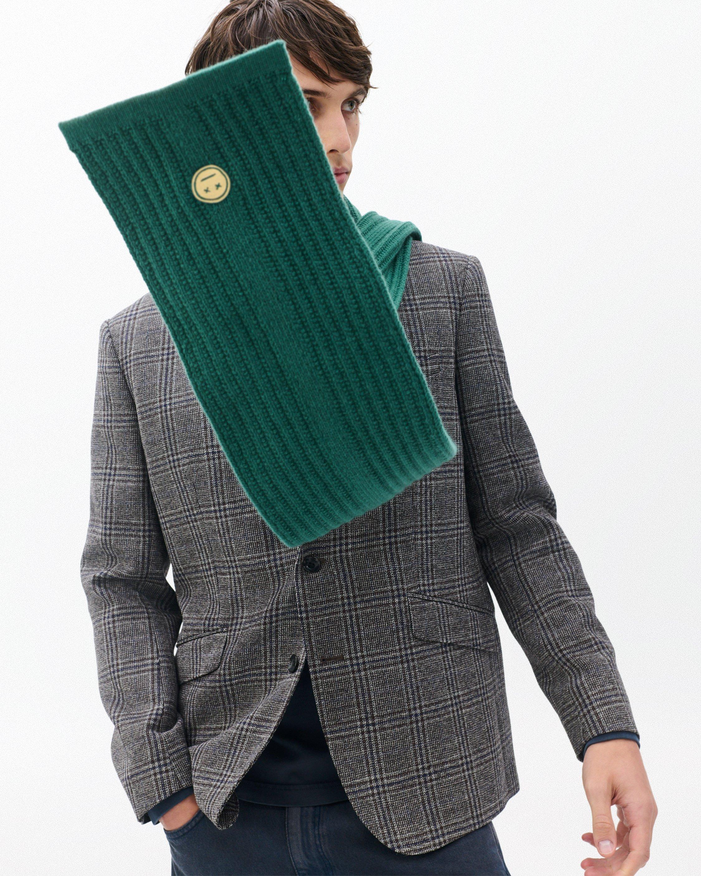 Sour Face Wool Scarf - Pine Multi | rag & bone