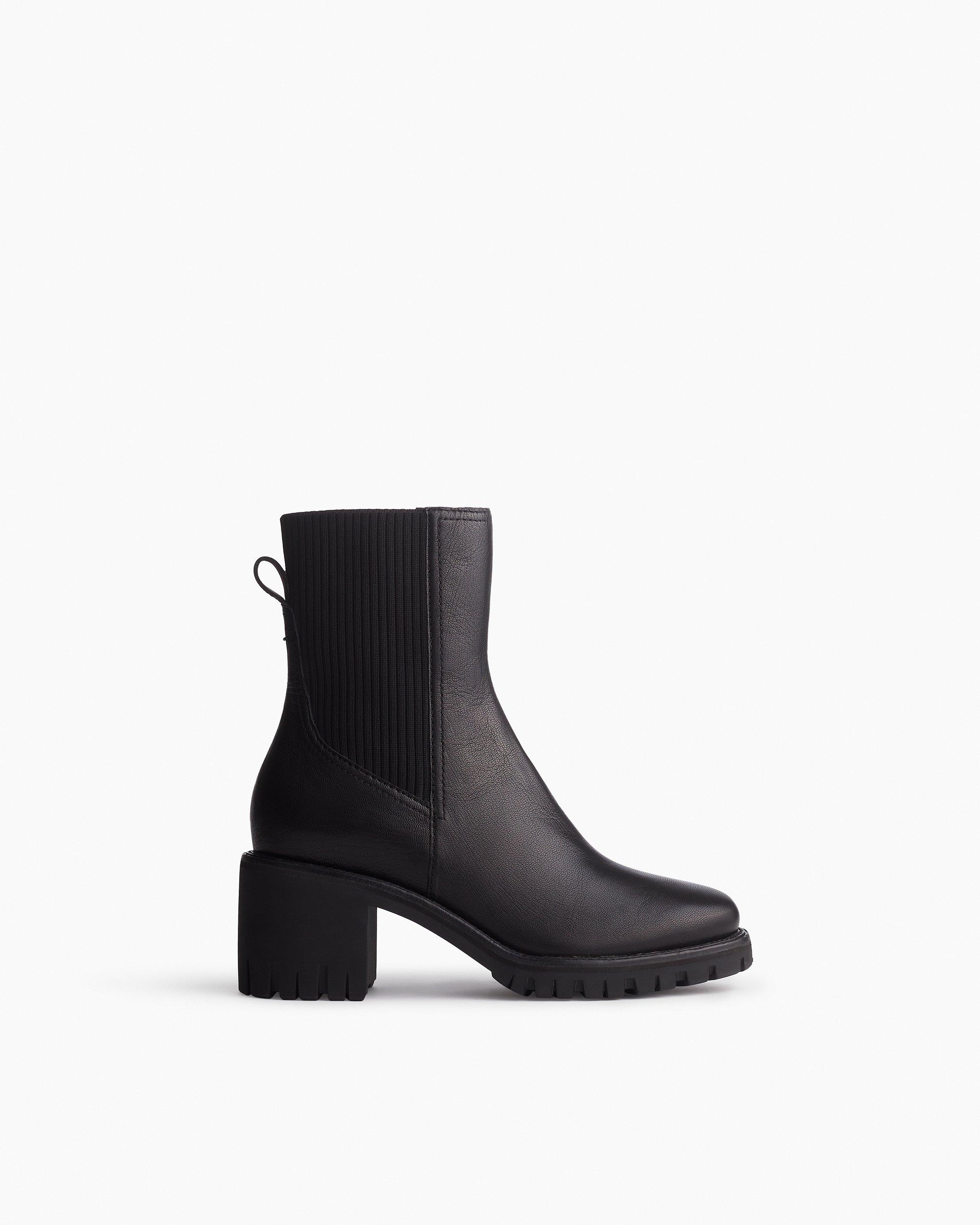 Corey Heeled Leather Chelsea Boots - Black | rag & bone