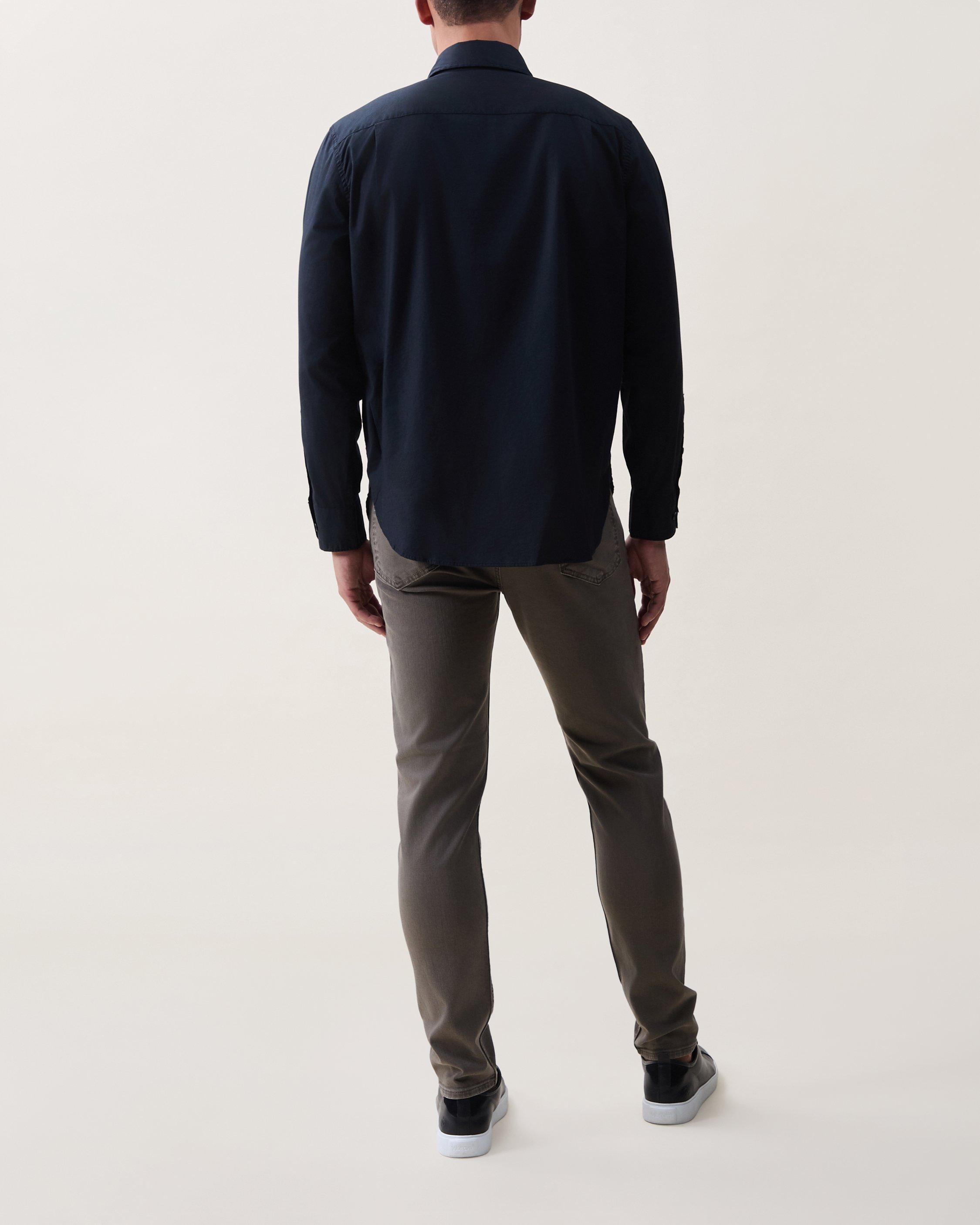 Griffin Poplin Shirt - Black | rag & bone