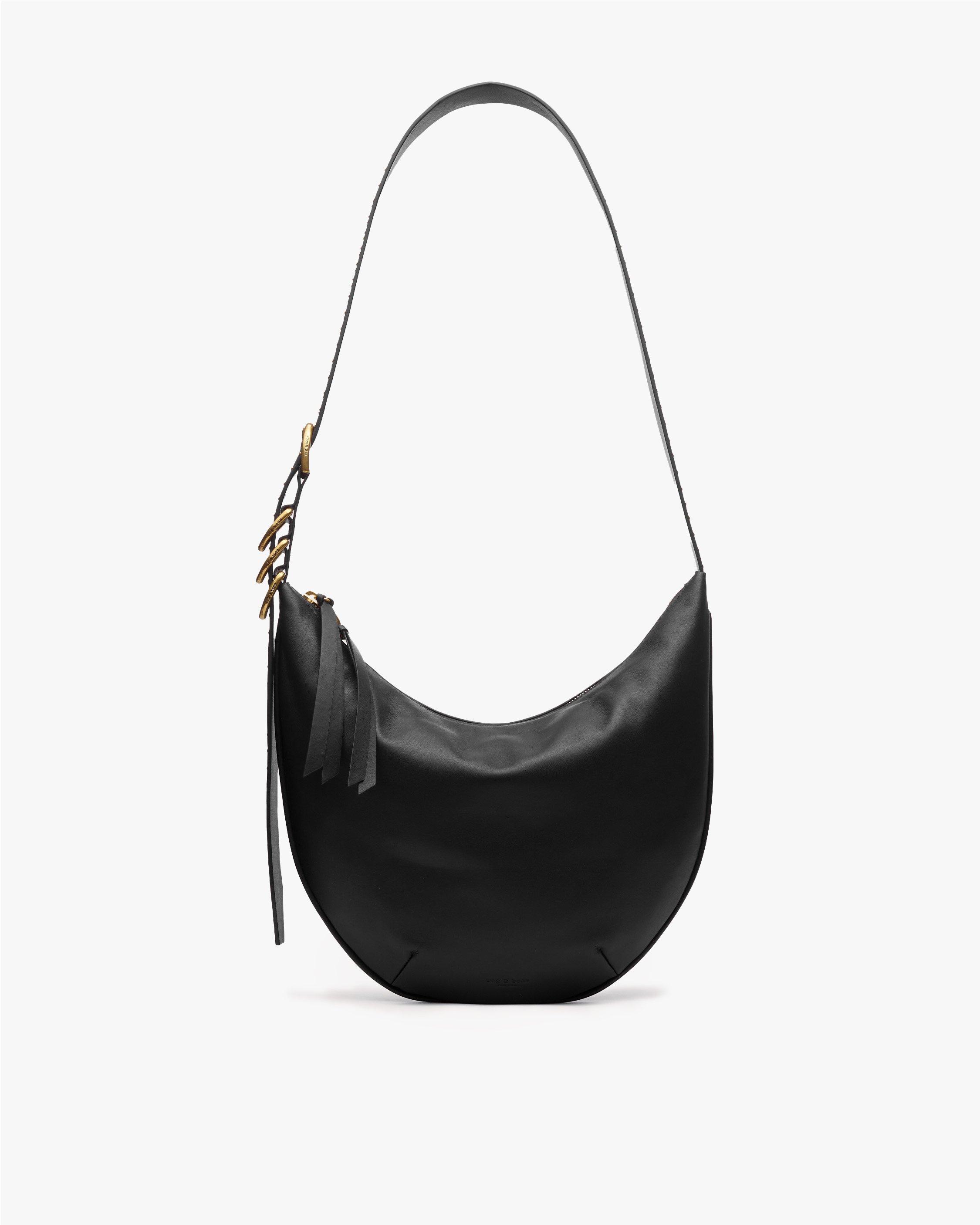 Mercer Medium Leather Hobo - Black | rag & bone