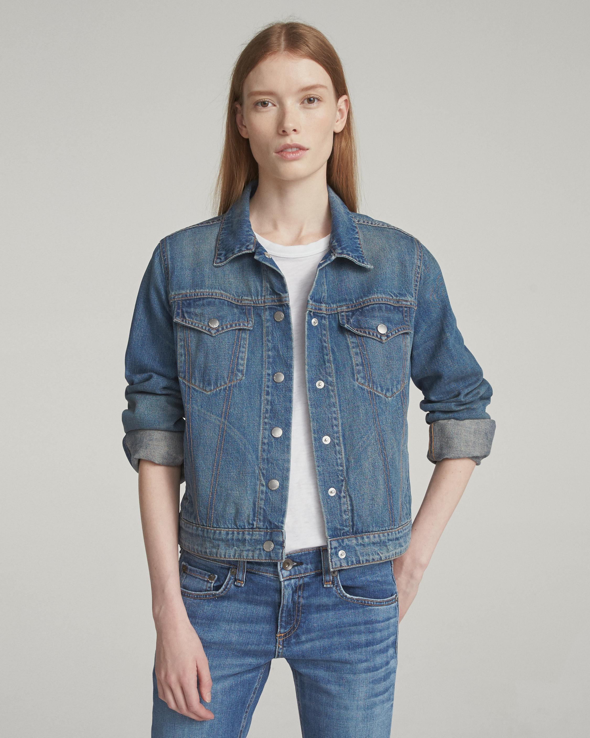 NICO JACKET - Worn Indigo | rag & bone