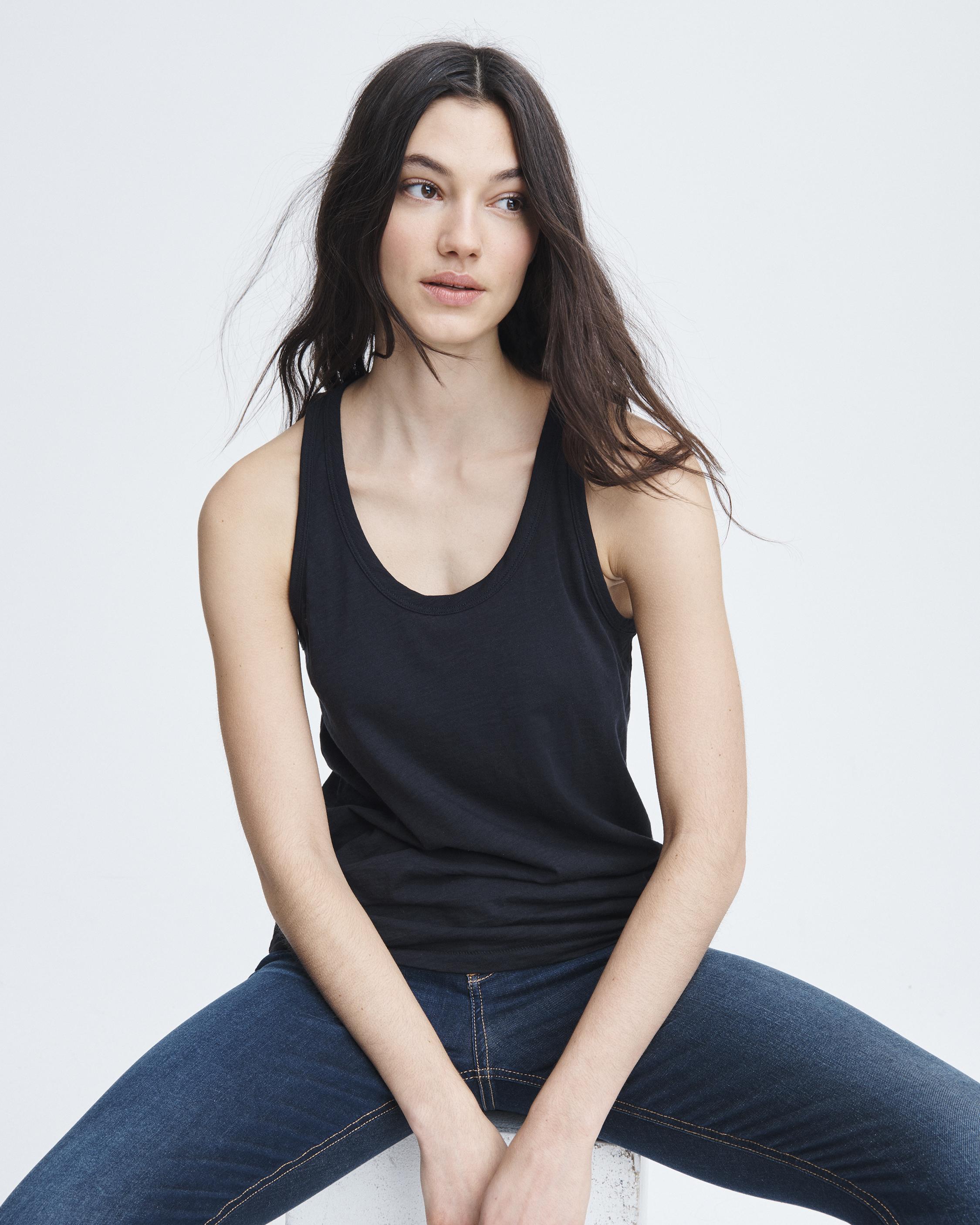 The Slub Cotton Tank Top for Women | rag & bone