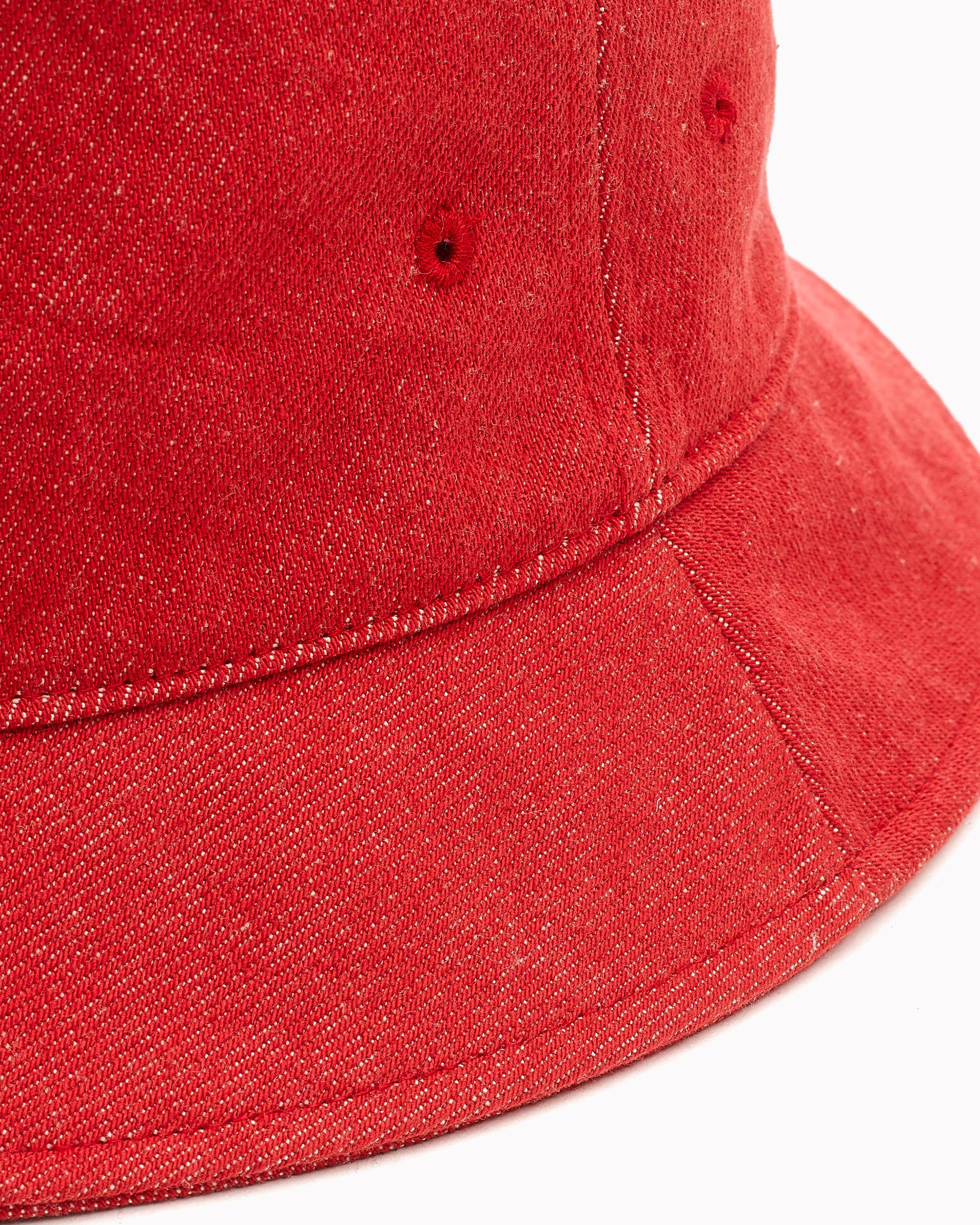 ELLIS BUCKET HAT - Red | rag & bone