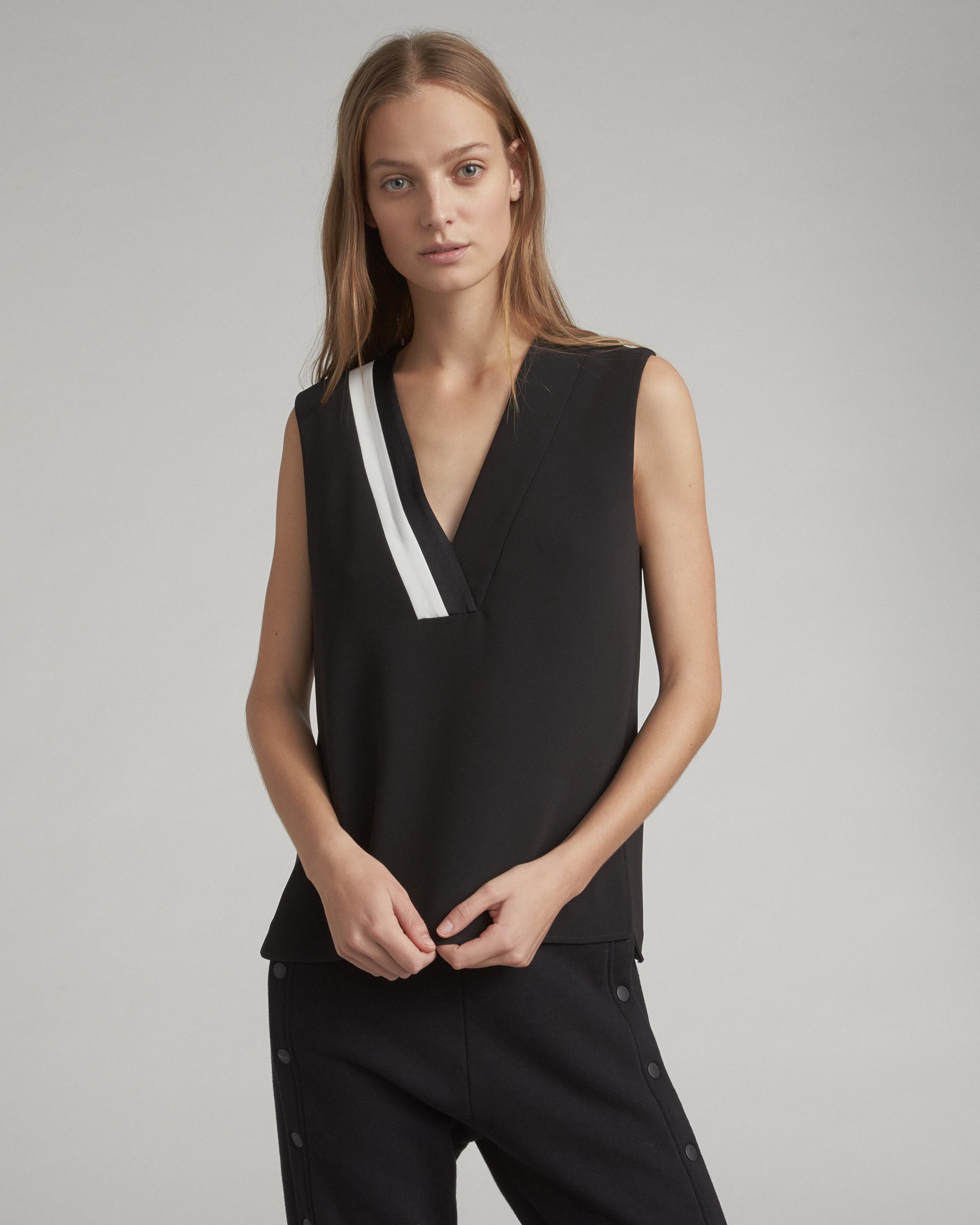 LODWICK TOP - Black | rag & bone