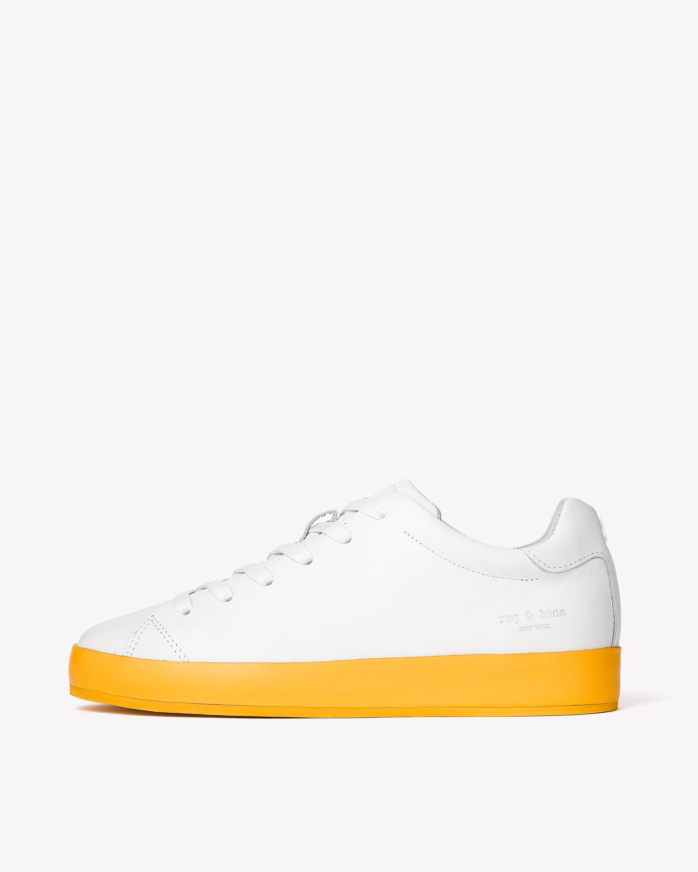 RB1 LOW - White/Citrus | rag & bone