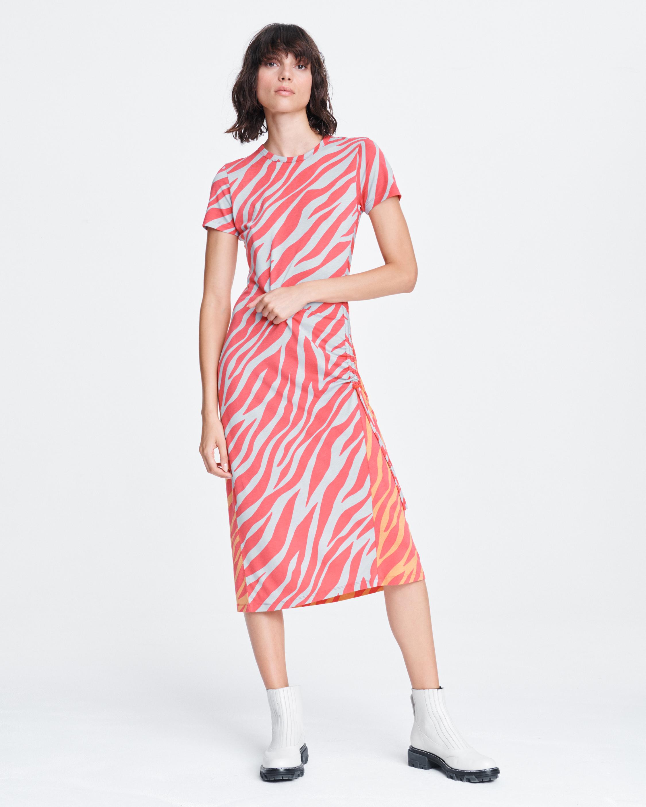 Ina Short Sleeve Knee-Length Dress | rag & Bone