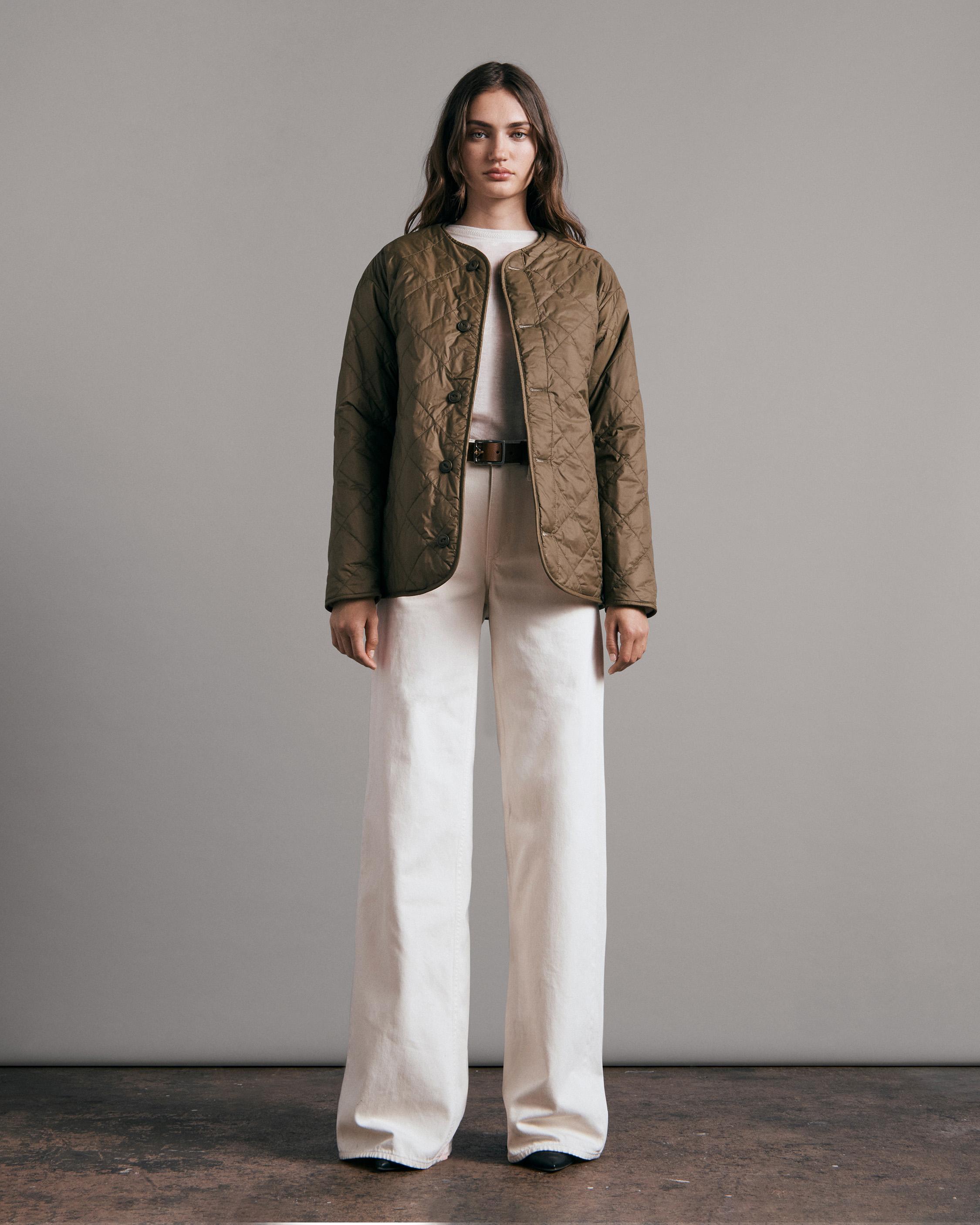 Mandee Cashmere Long Sleeve - Ivory | rag & bone