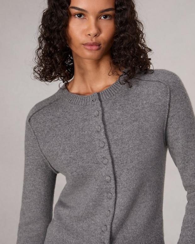 Bridget Cardigan - Grey | rag & bone Bridget Cardigan - Grey | rag & bone