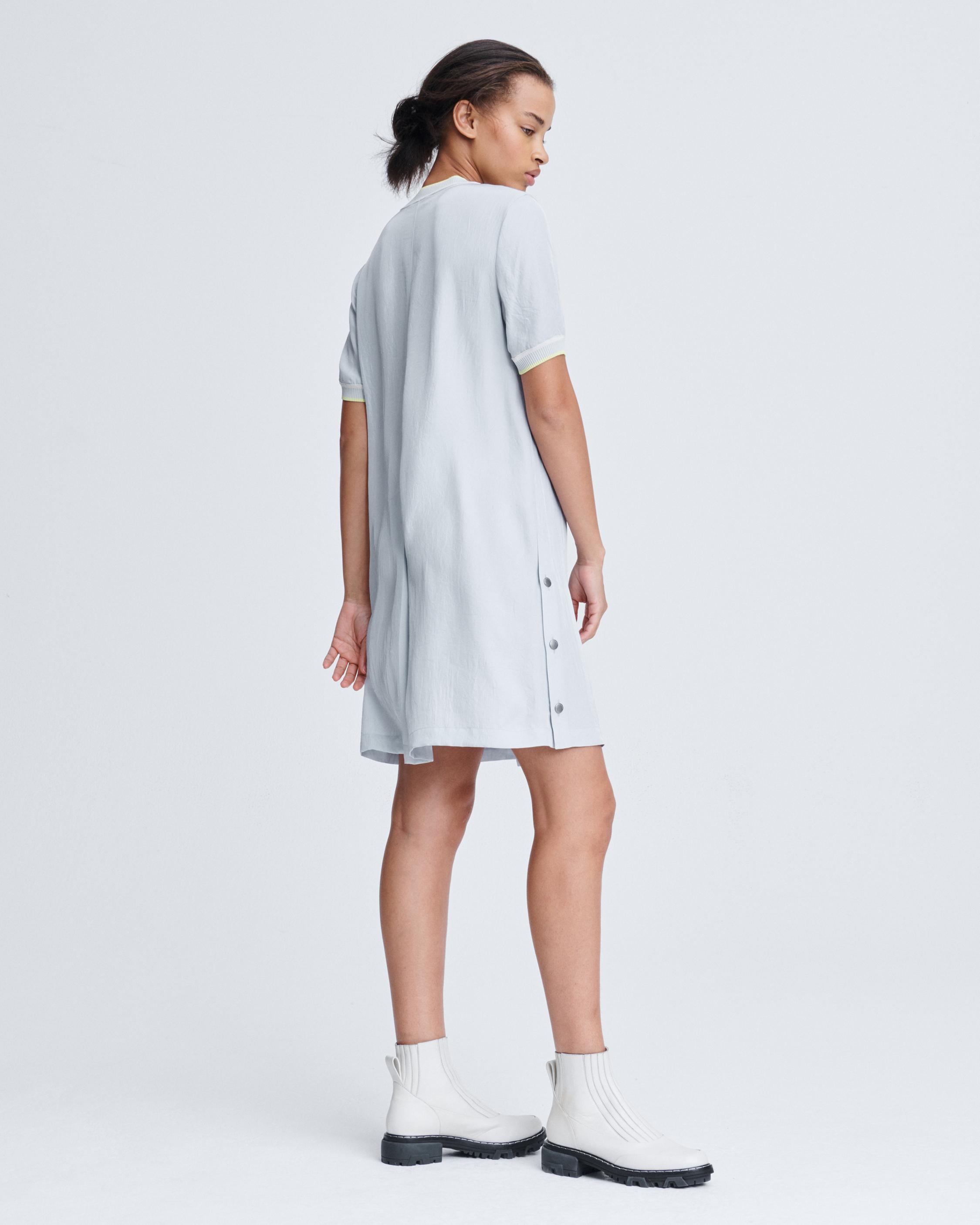 Solo T-Shirt Dress with Side Snaps | rag & bone