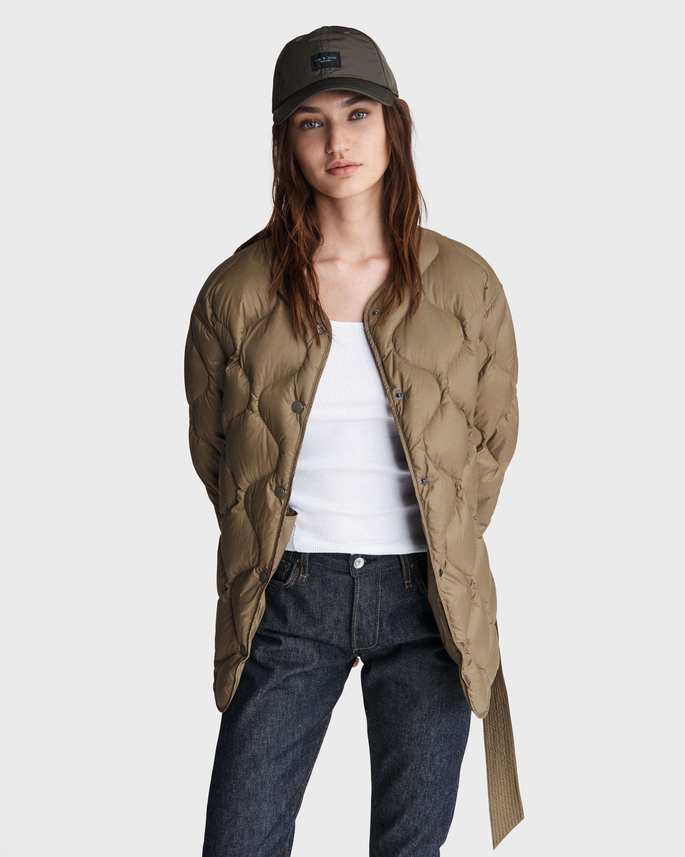 Rudy Nylon Liner - Army | rag & bone