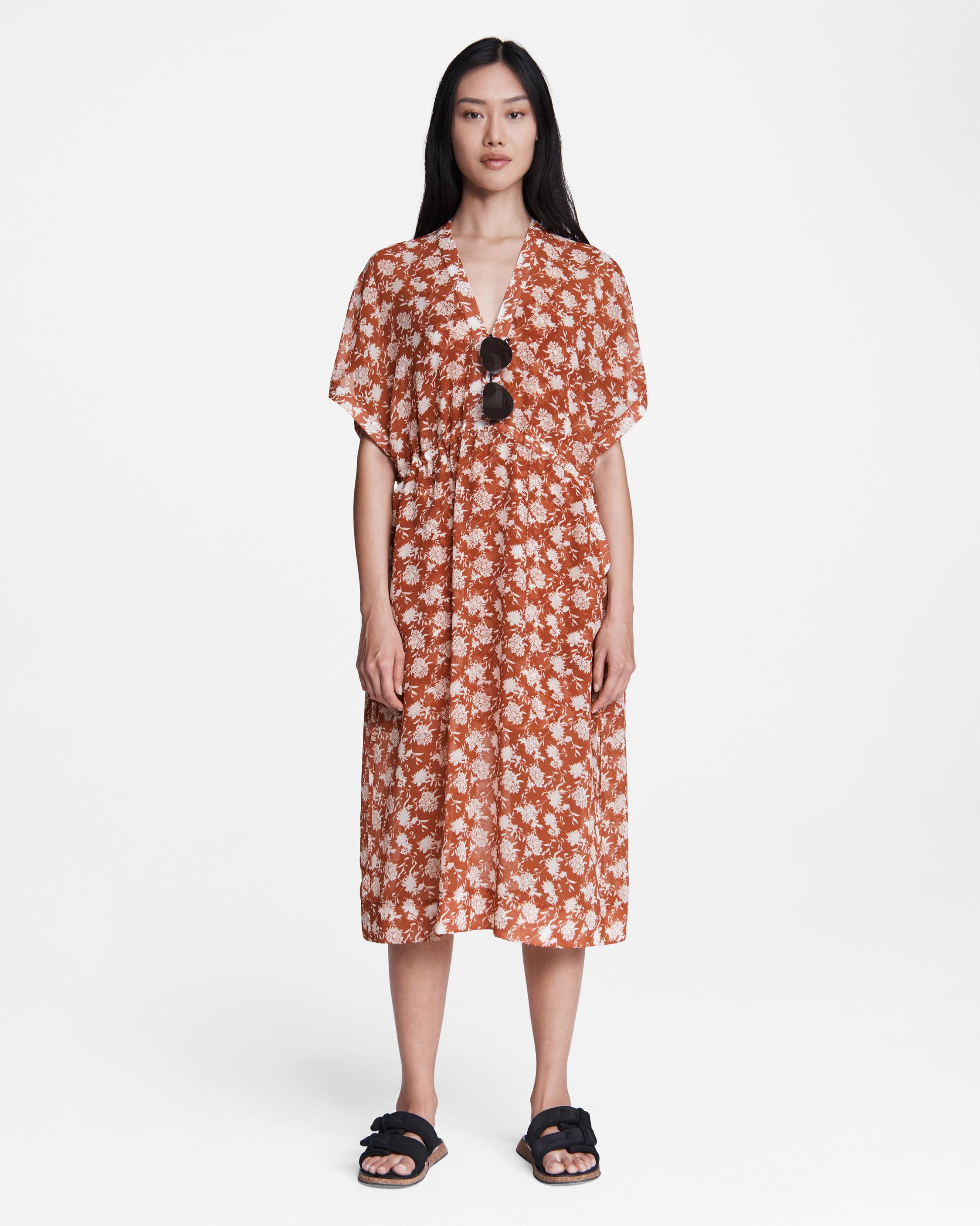 Elysse Midi Dress - Pecan | rag & bone