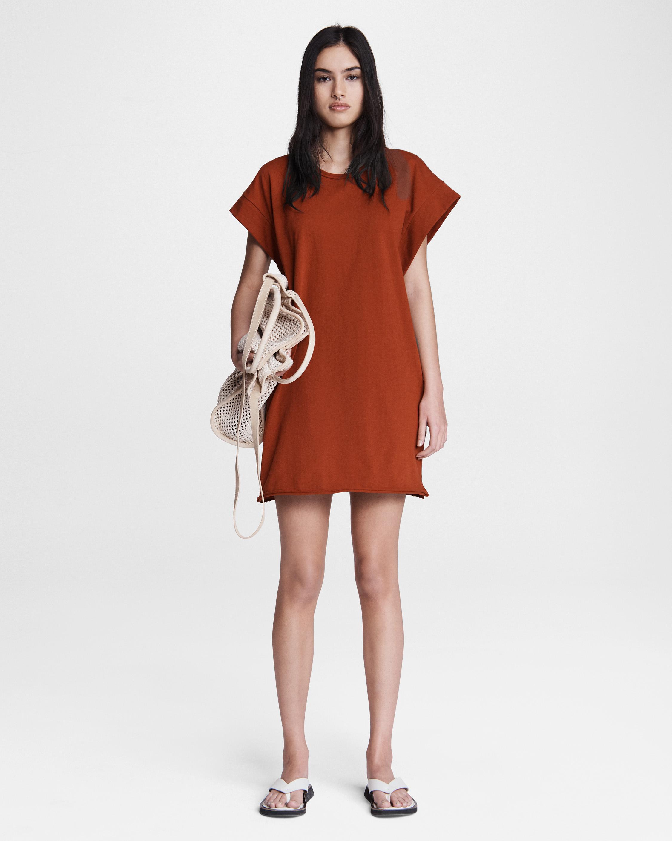 Ryder Muscle Mini Dress - Paprika | rag & bone