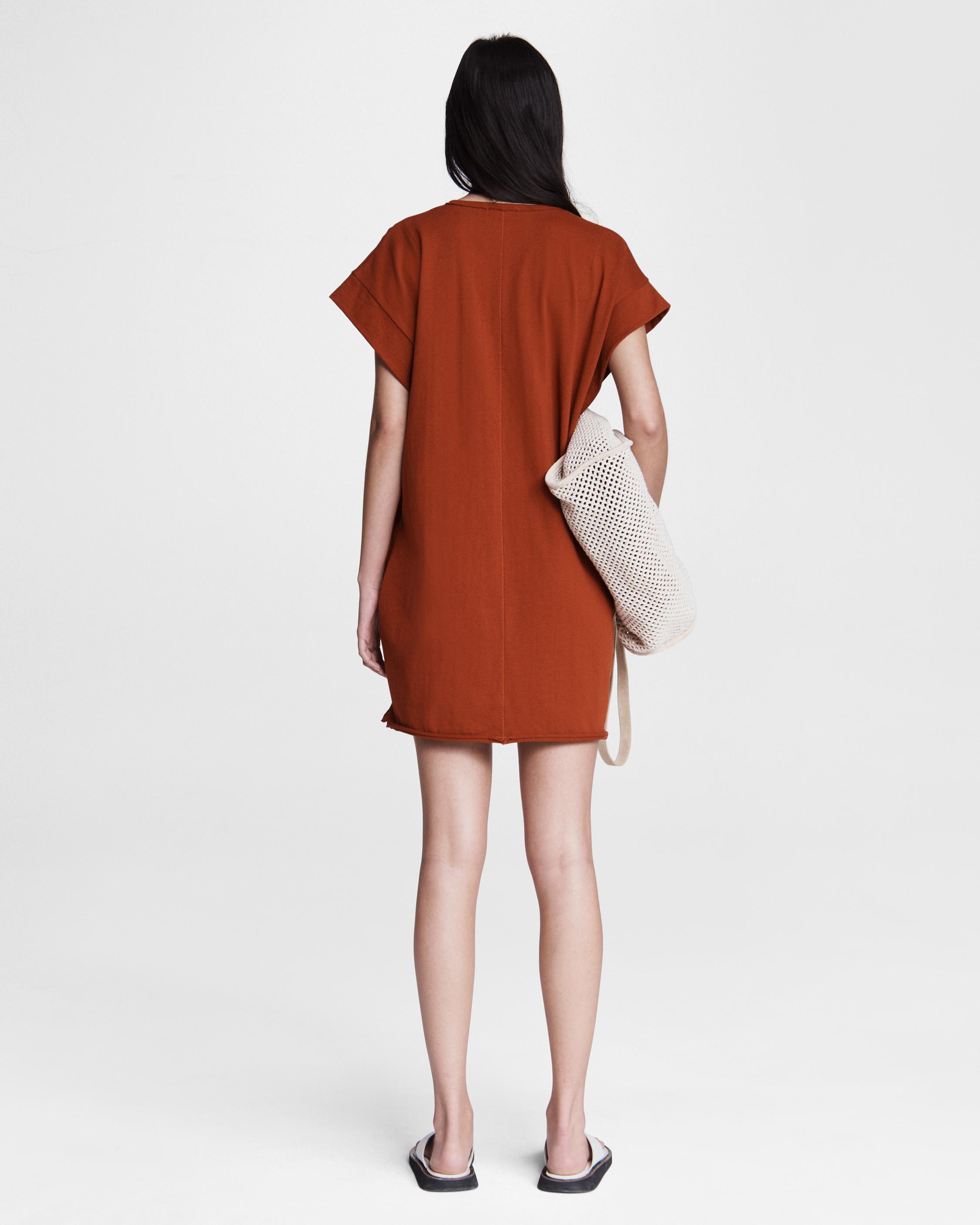 Ryder Muscle Mini Dress - Paprika | rag & bone