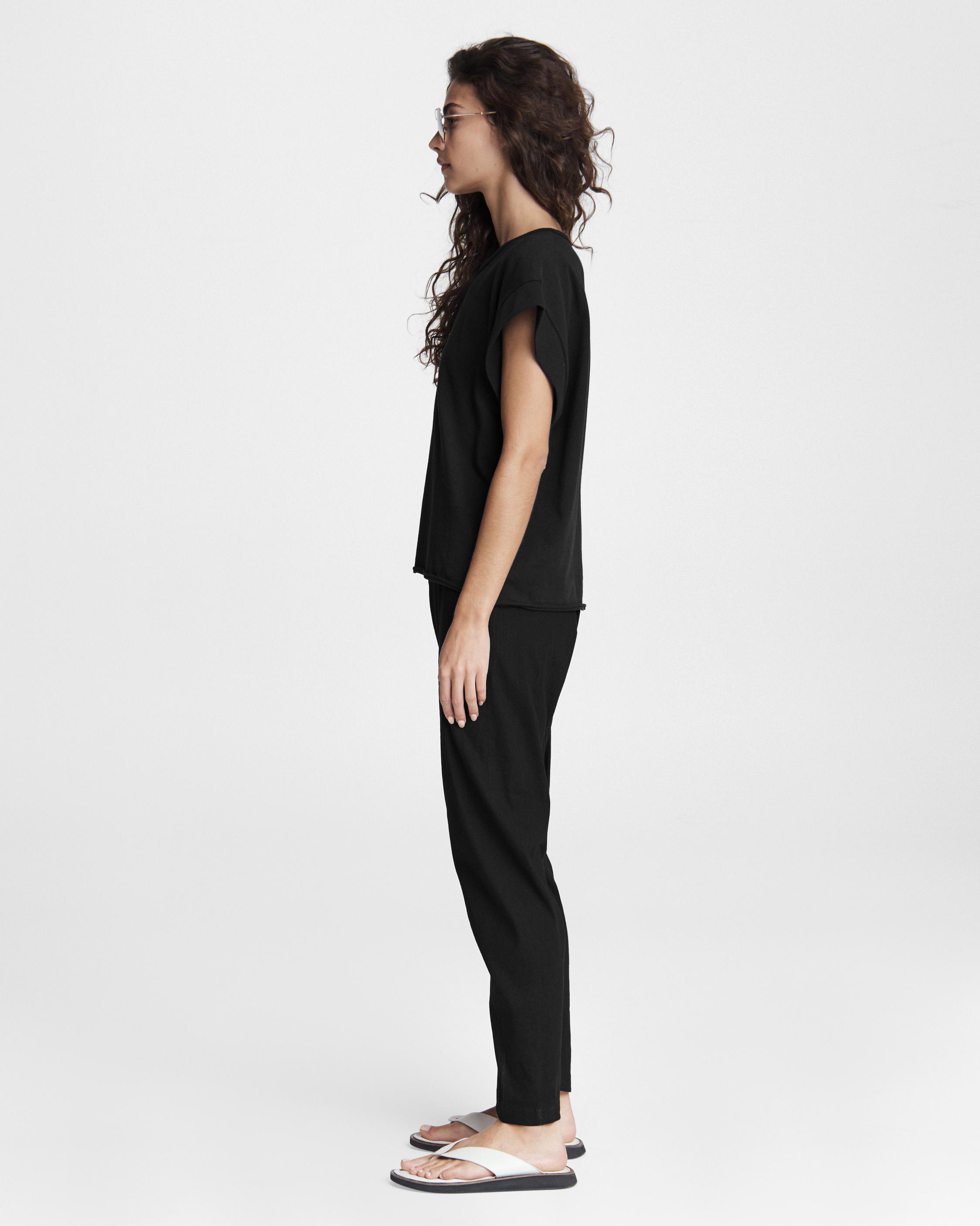 Ryder Muscle Jersey Tank - Black | rag & bone