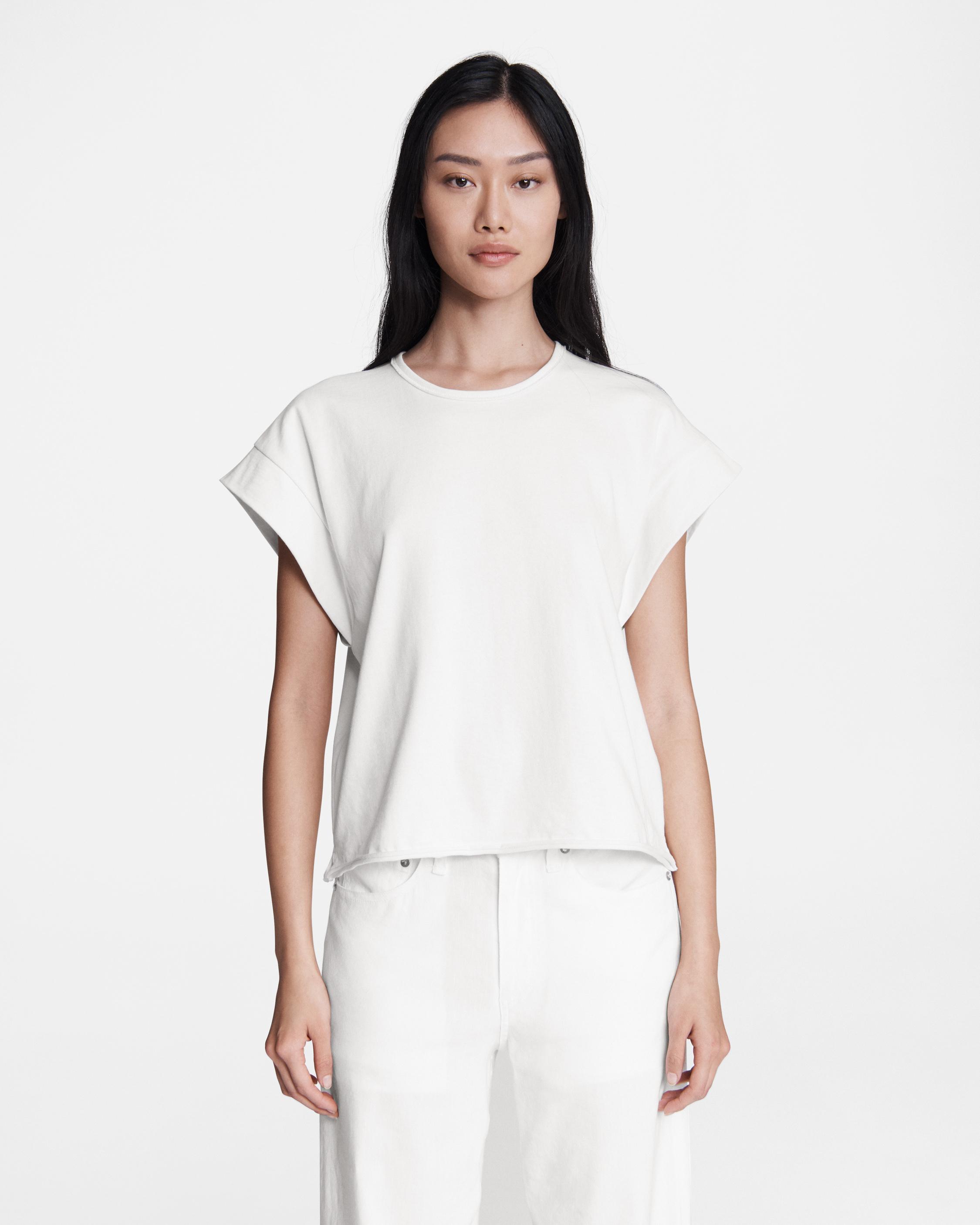 Ryder Muscle Jersey Tank - Macadamia Nut | rag & bone