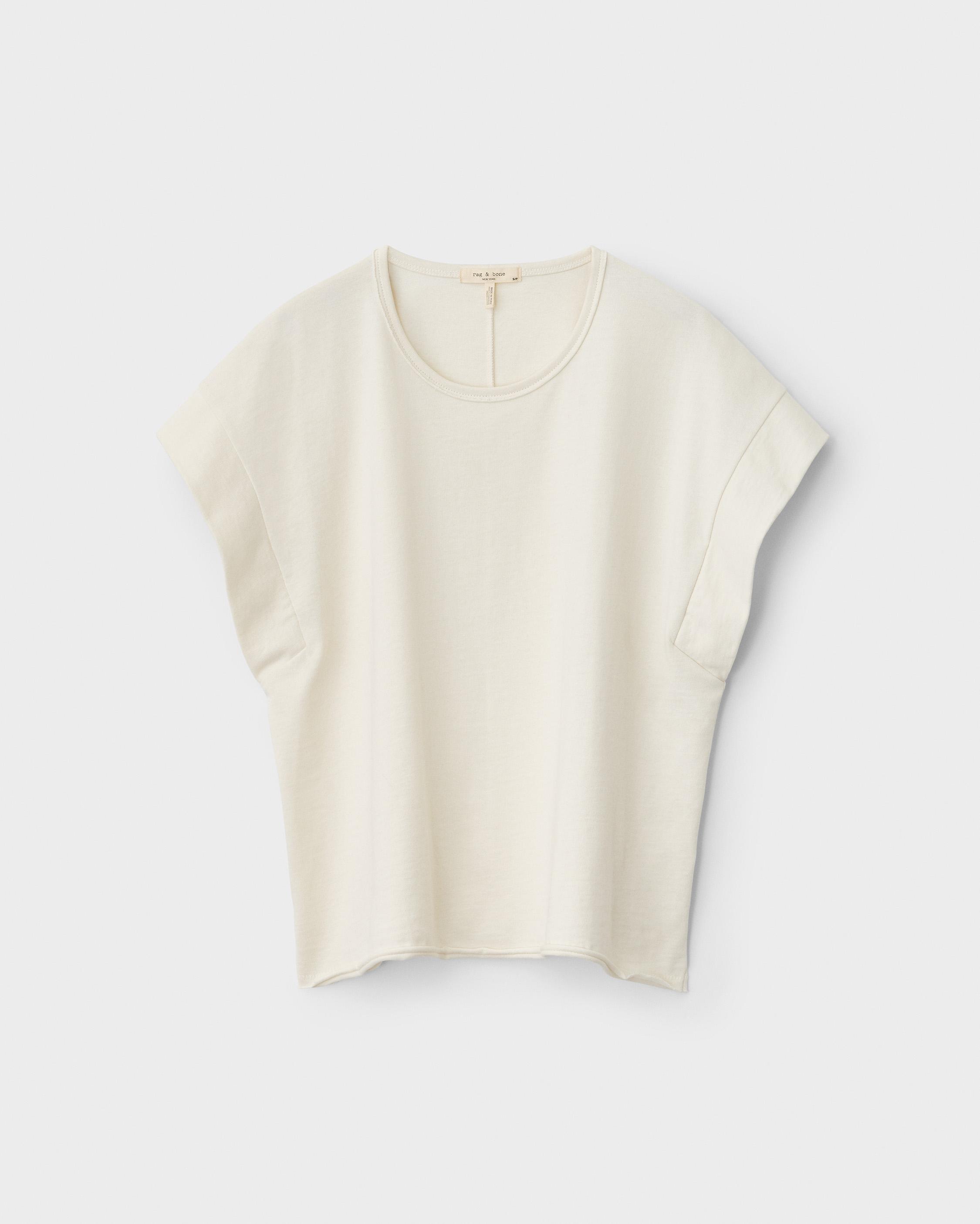 Ryder Muscle Jersey Tank - Macadamia Nut | rag & bone