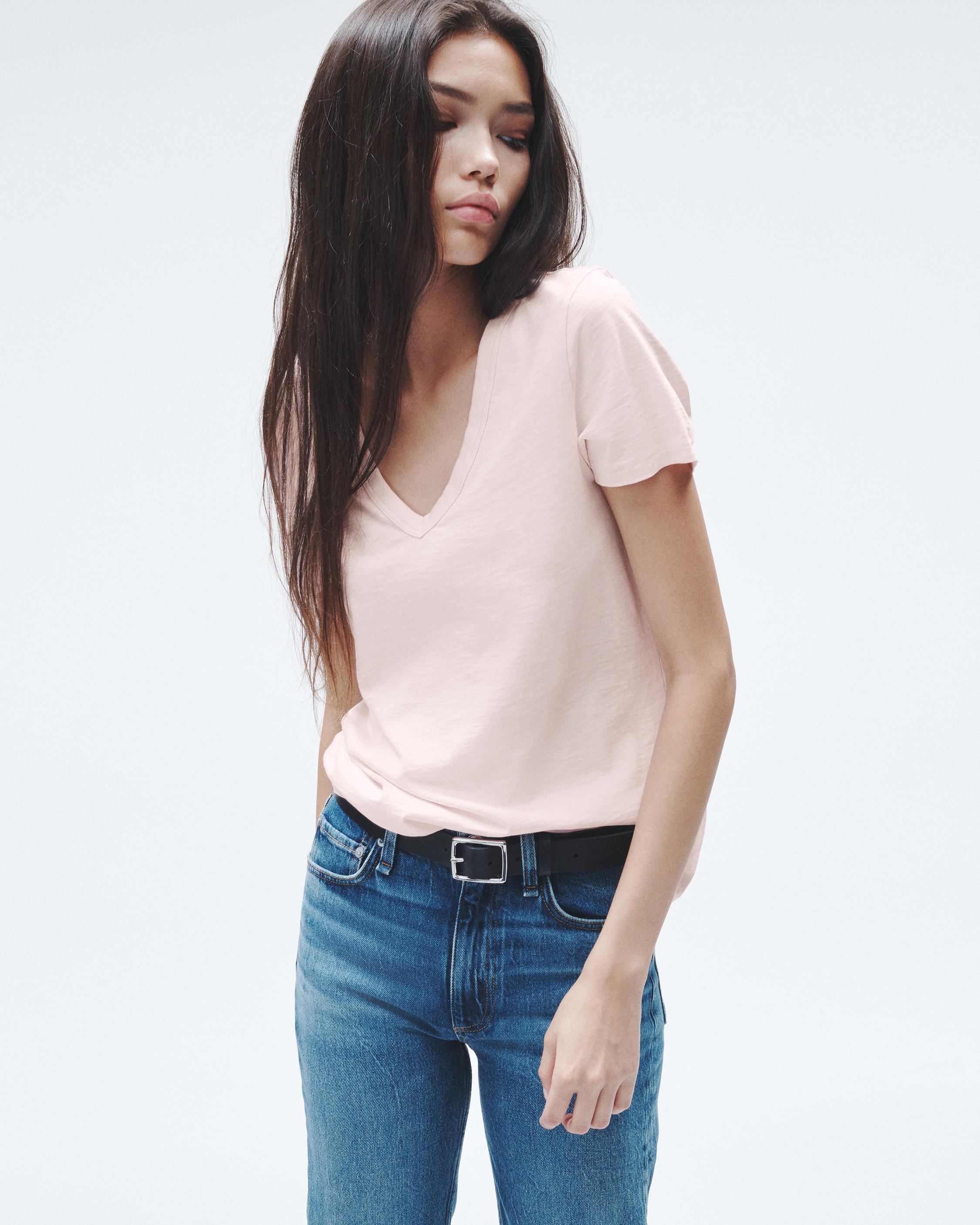 The Slub Vee - Blush | rag & bone