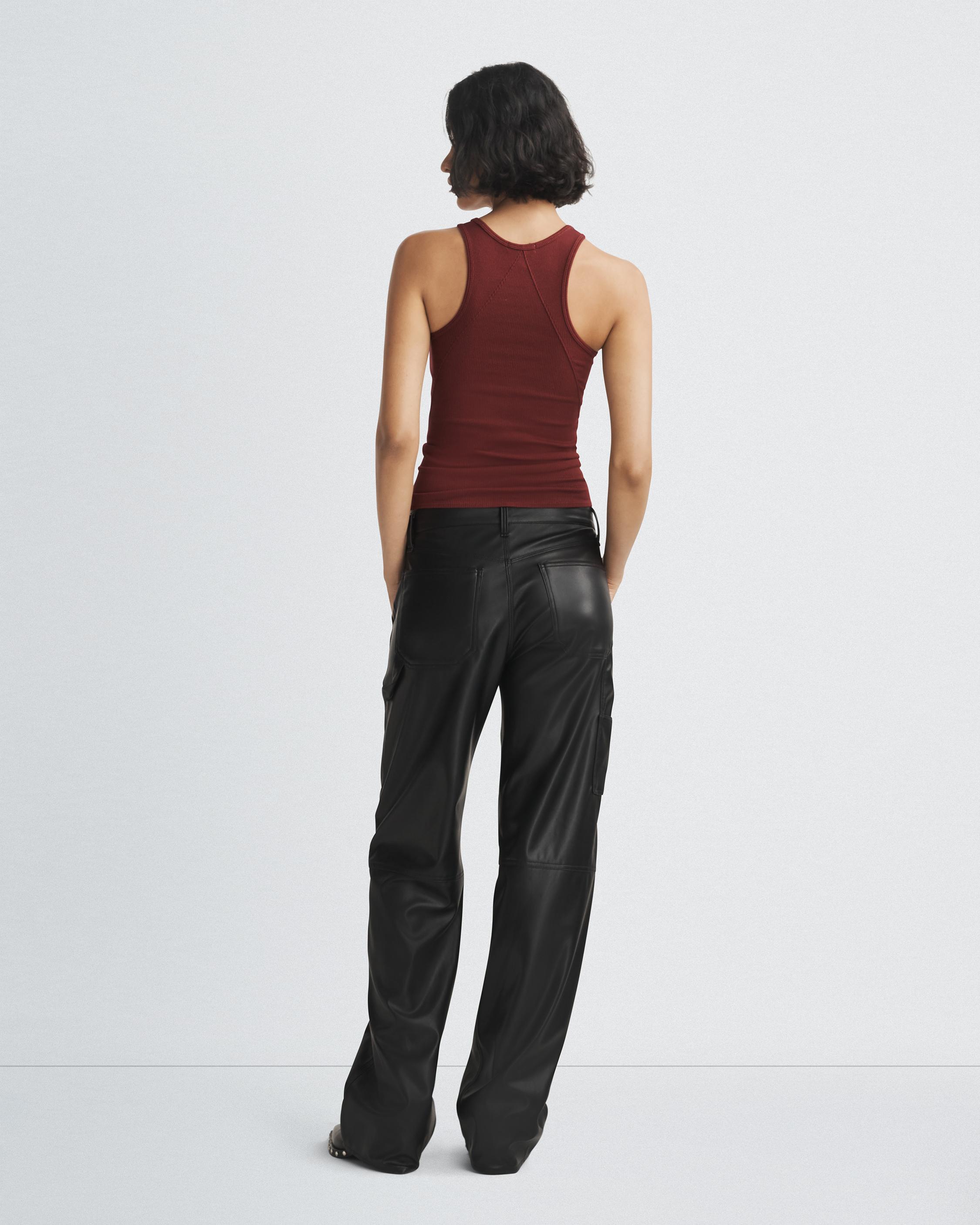 Essential Rib Tank - Tawny | rag & bone
