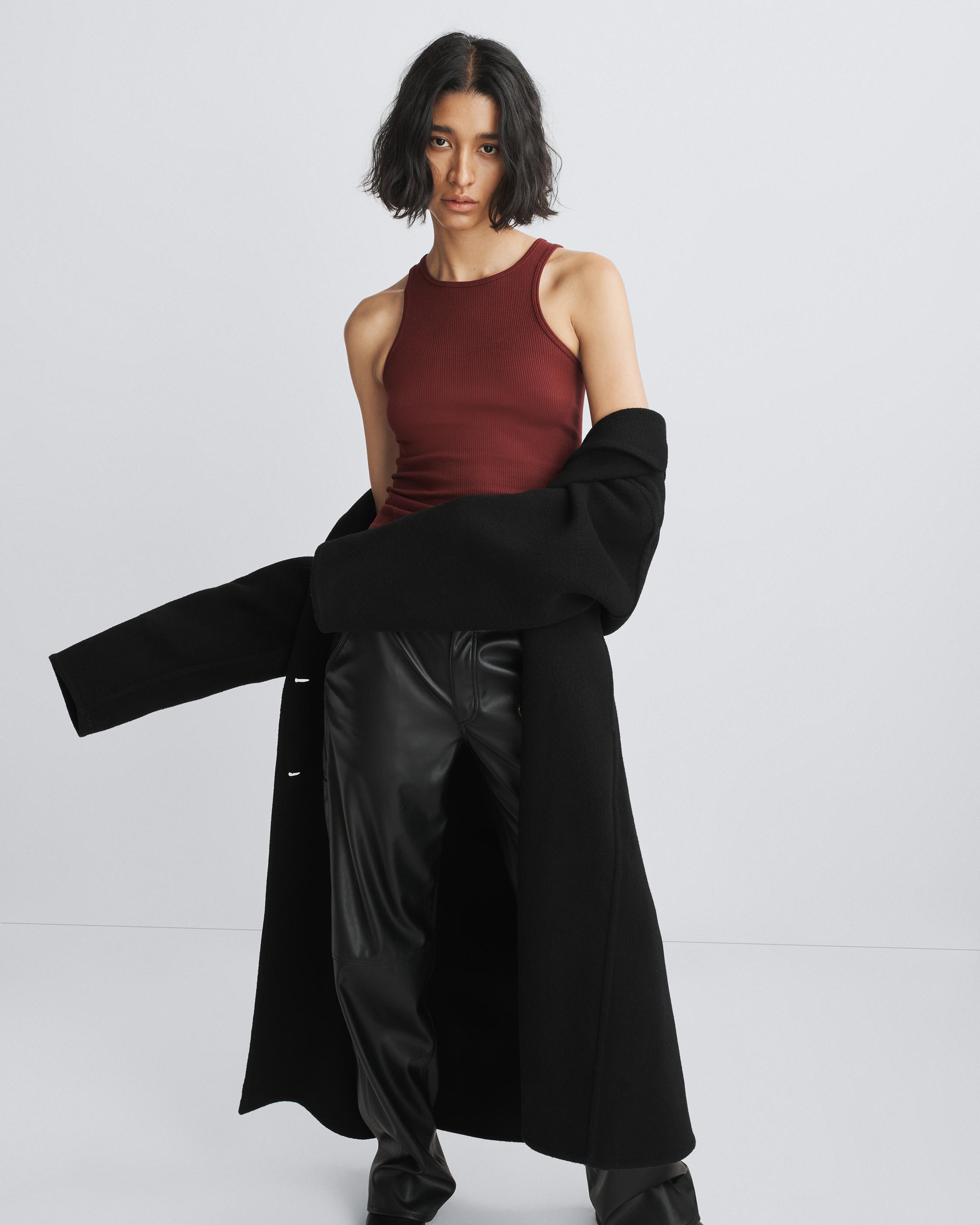 Essential Rib Tank - Tawny | rag & bone